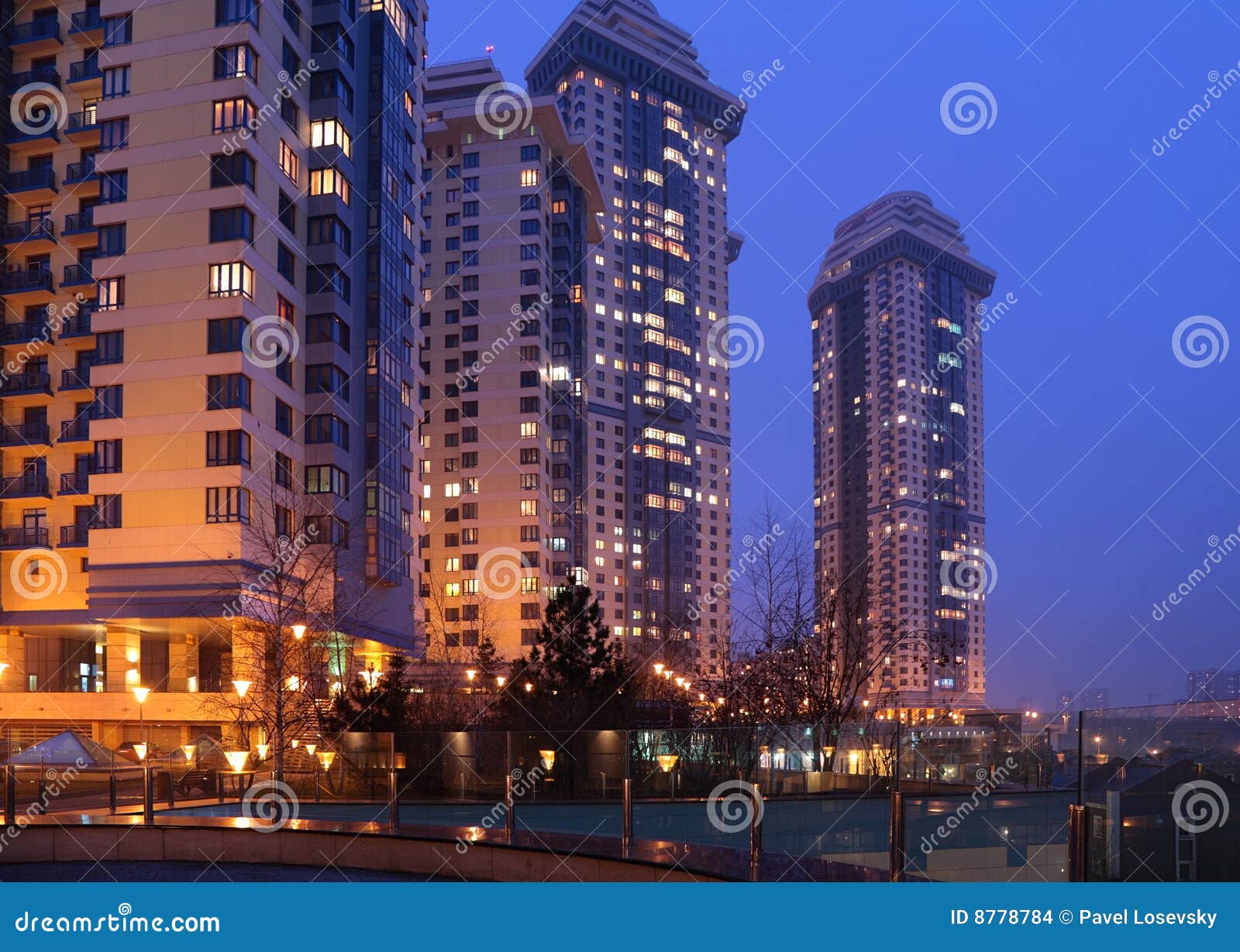 Housing complex stock photo. Image of city, composition - 8778784