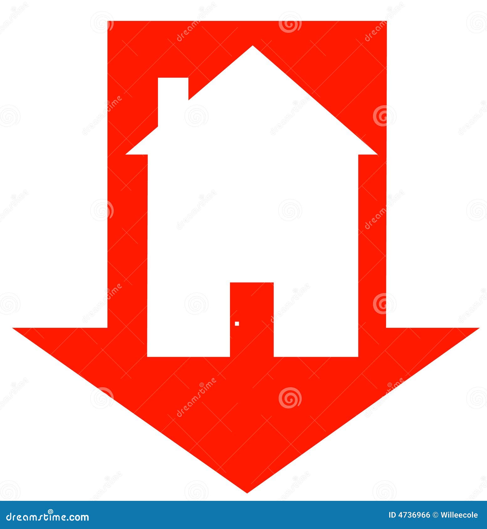 Housing crisis stock vector. Illustration of savings, equality - 4736966