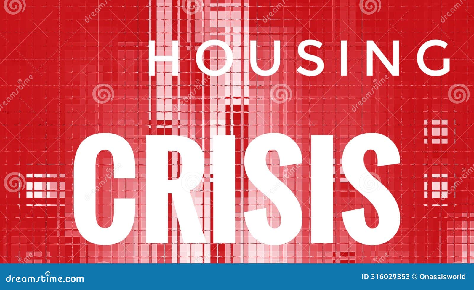 Housing Crisis Header stock image. Image of housing - 316029353