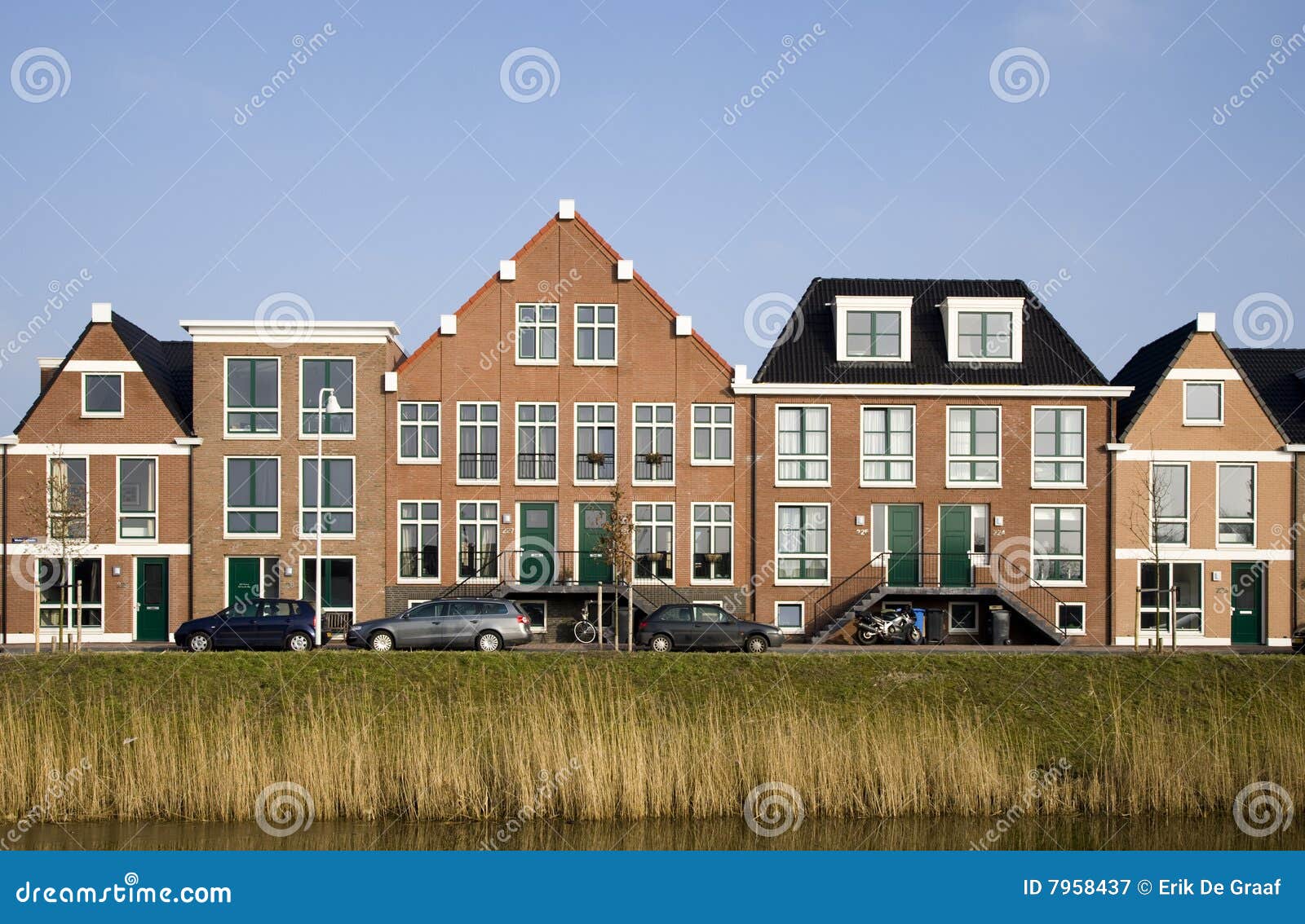 Housing development stock image. Image of netherlands - 7958437