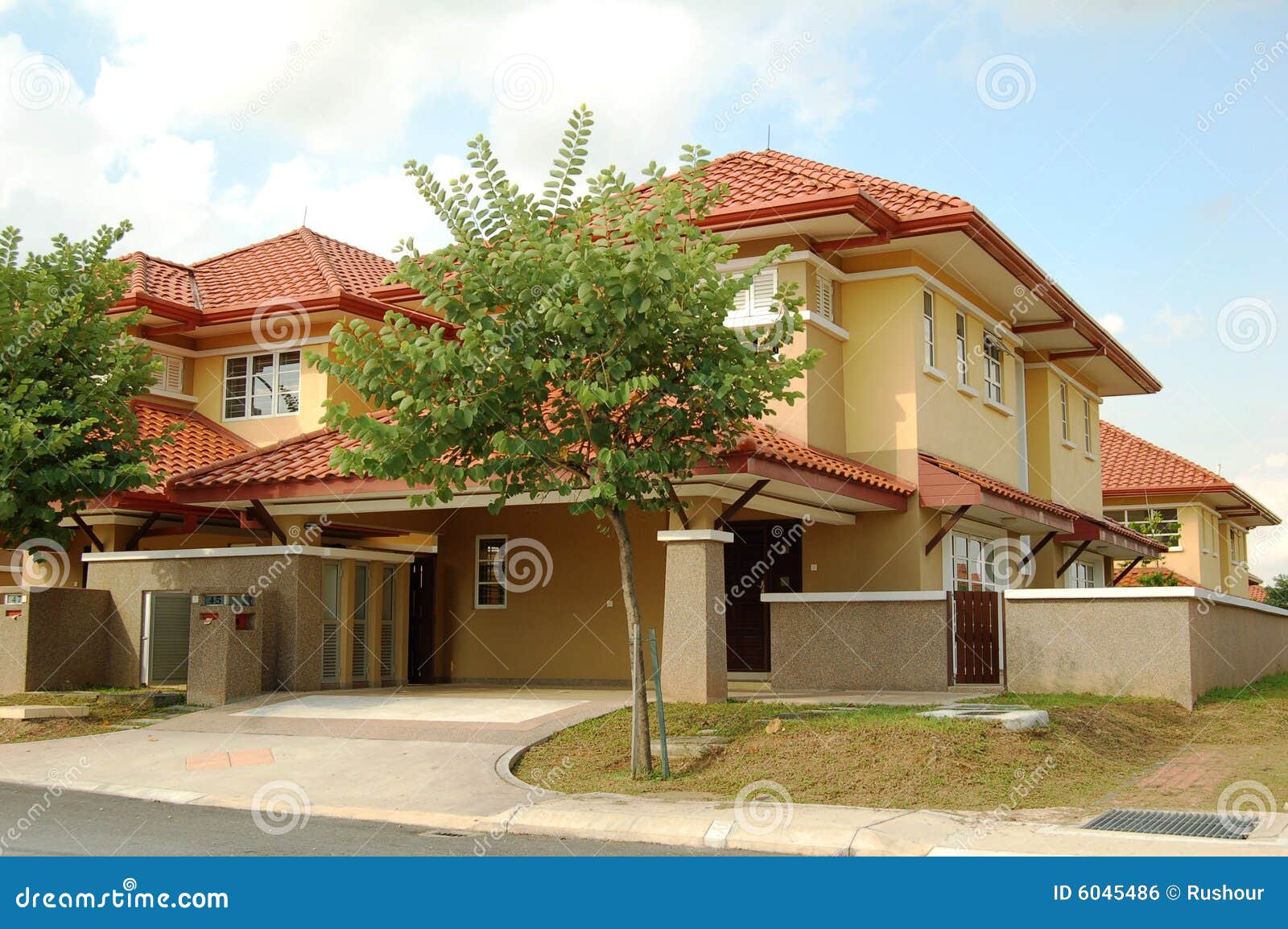 Housing Estate stock photo. Image of concrete, link, house - 6045486