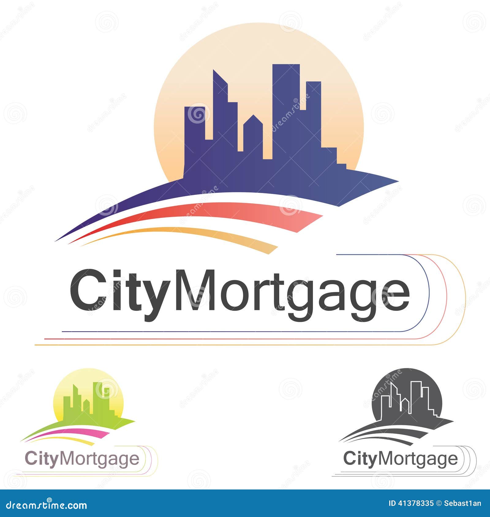 Housing Logo stock vector. Illustration of emblem, emphasis - 41378335