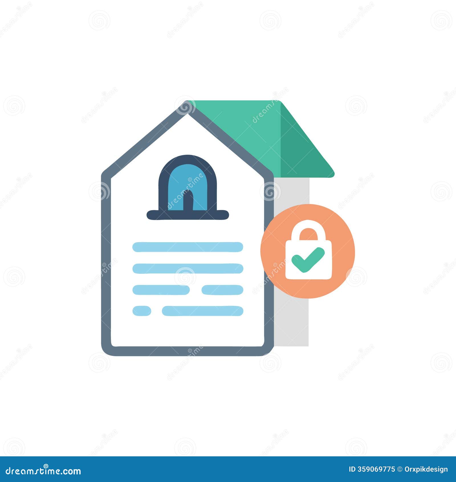 Housing Policy Icon for Community Standards Stock Illustration ...