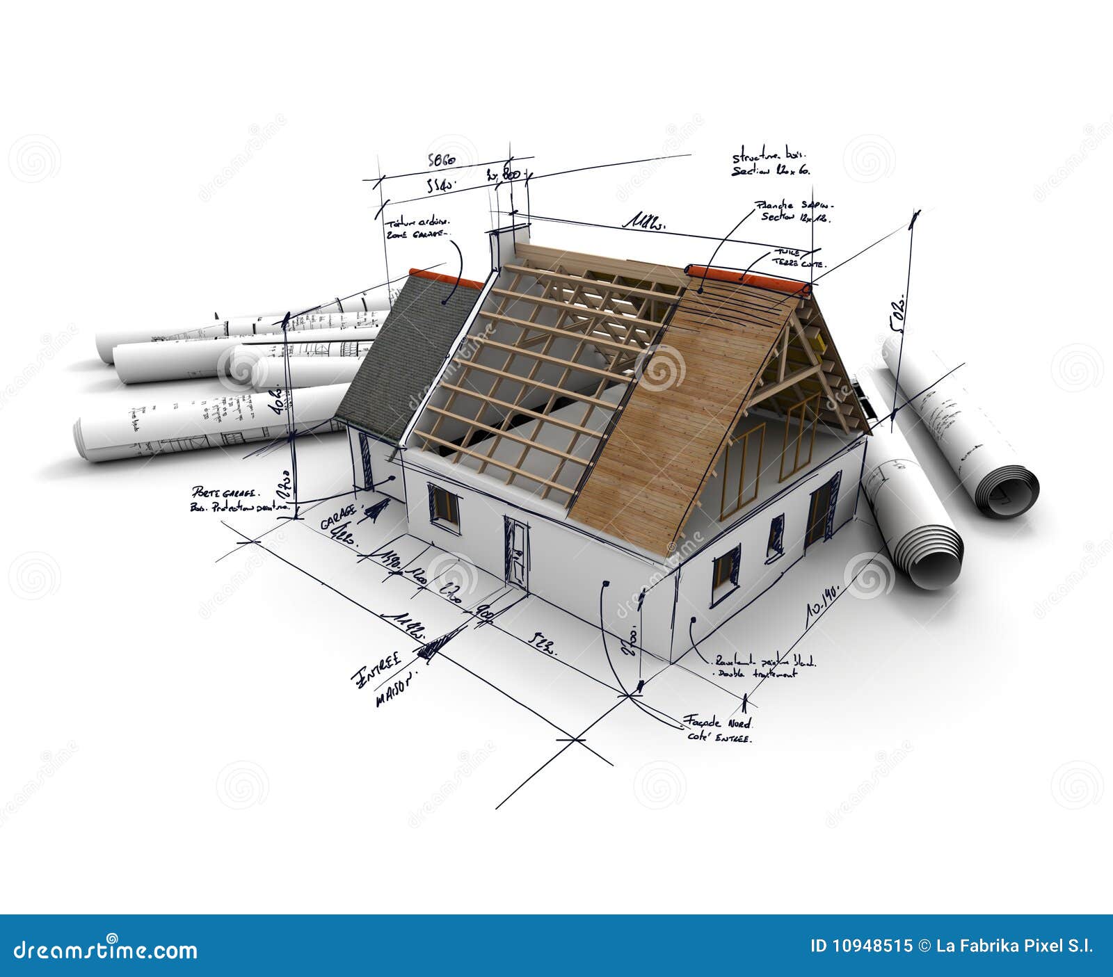 Housing project stock illustration. Illustration of reform - 10948515