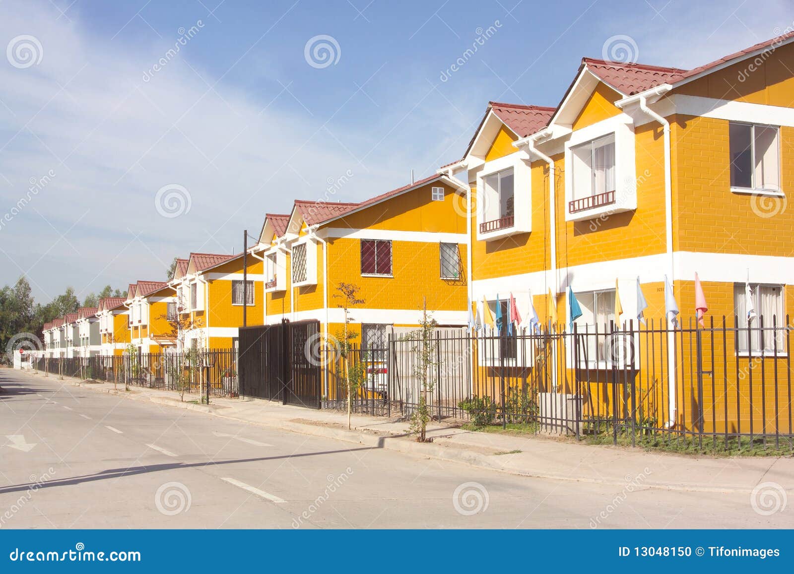 Housing projects stock photo. Image of neighborhood, social - 13048150