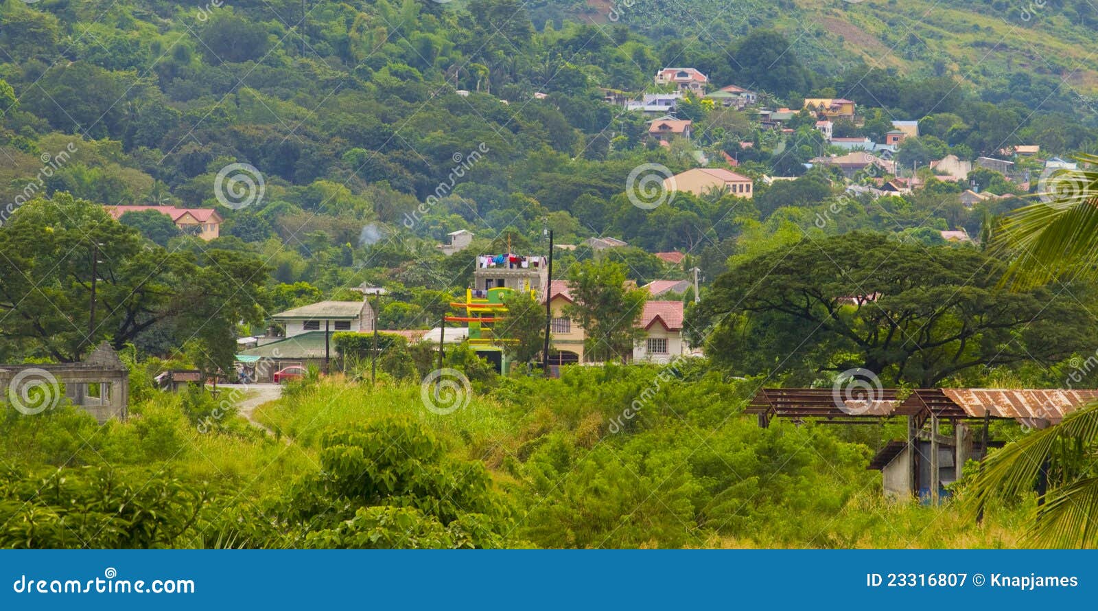 Housing Projects in the Philippines Stock Image - Image of town, sunny ...