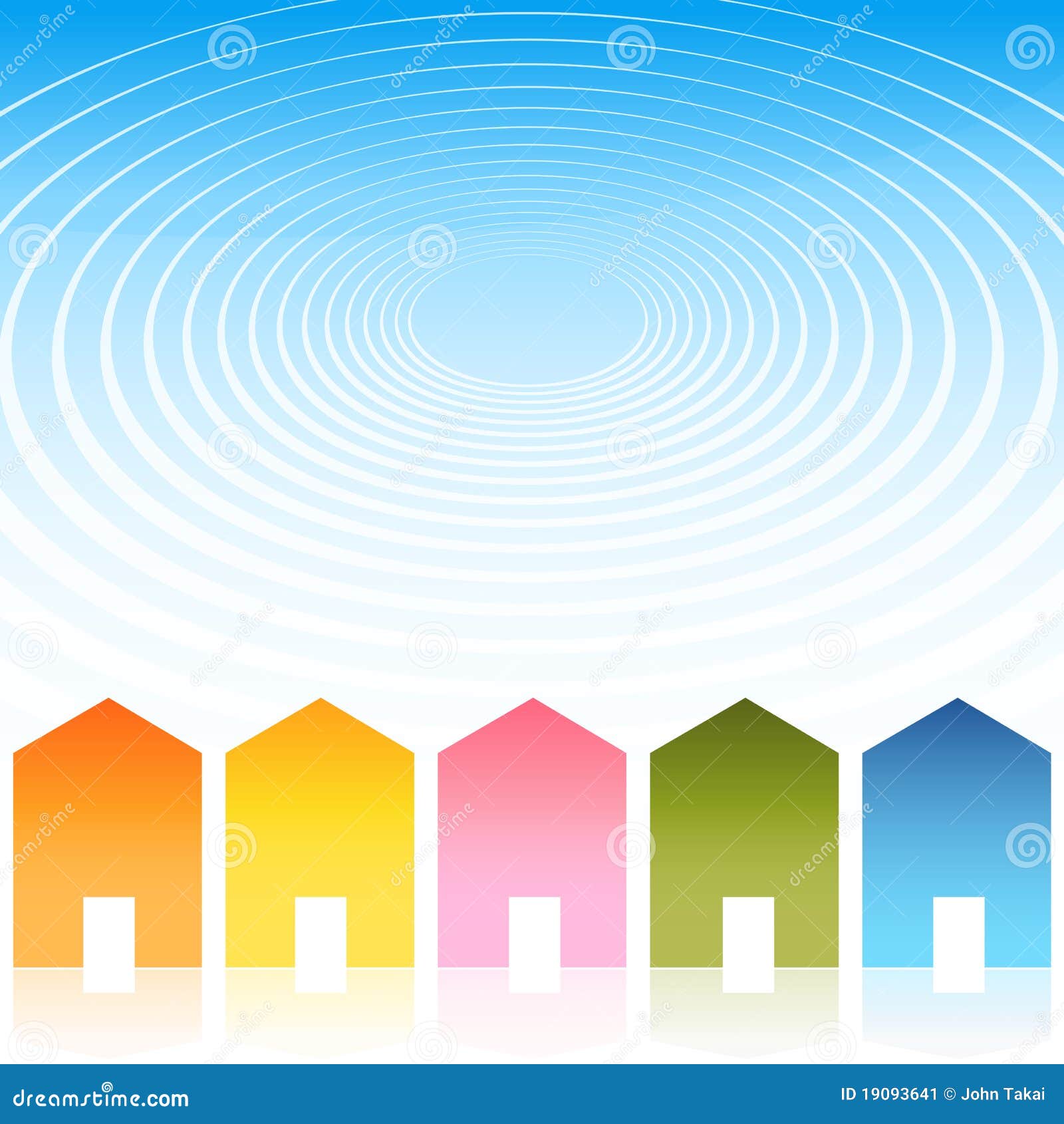 Ripple Effect Top View. Transparent Water Drop Rings. Circle Sound Wave ...