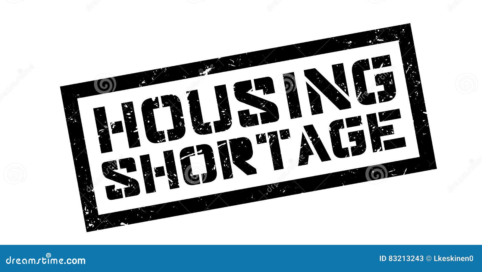 Housing Shortage Rubber Stamp Stock Illustration - Illustration of ...