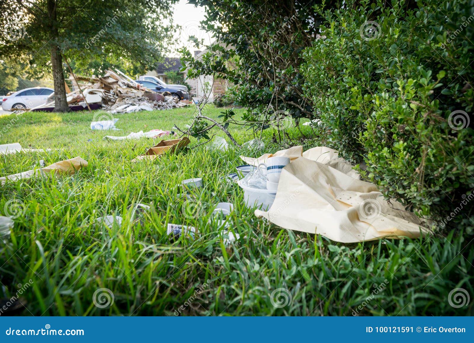 Hurricane Harvey Aftermath stock image. Image of hurricane - 100121591