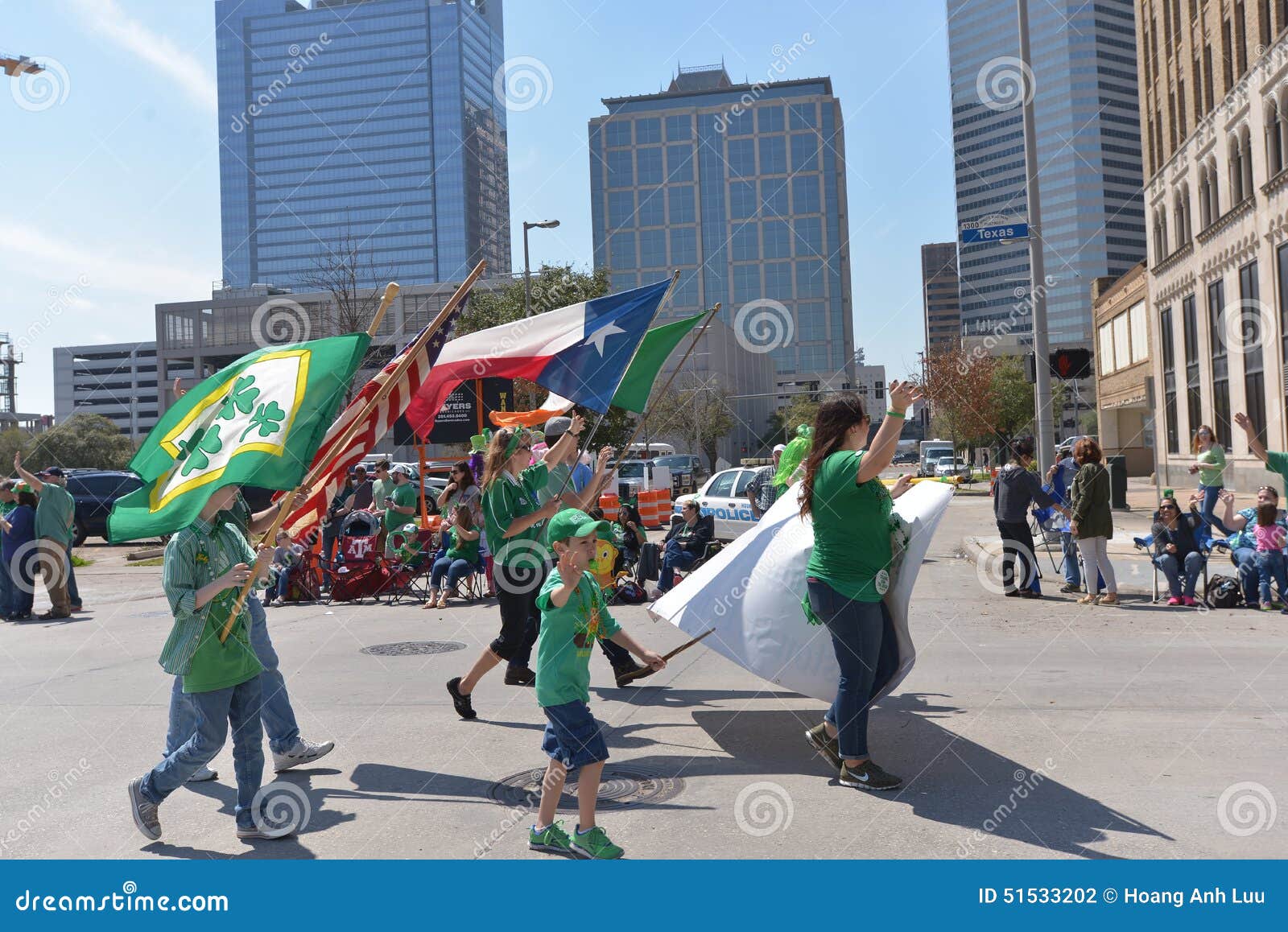 Houston St. Patrick S Parade Editorial Photography - Image of alamo ...