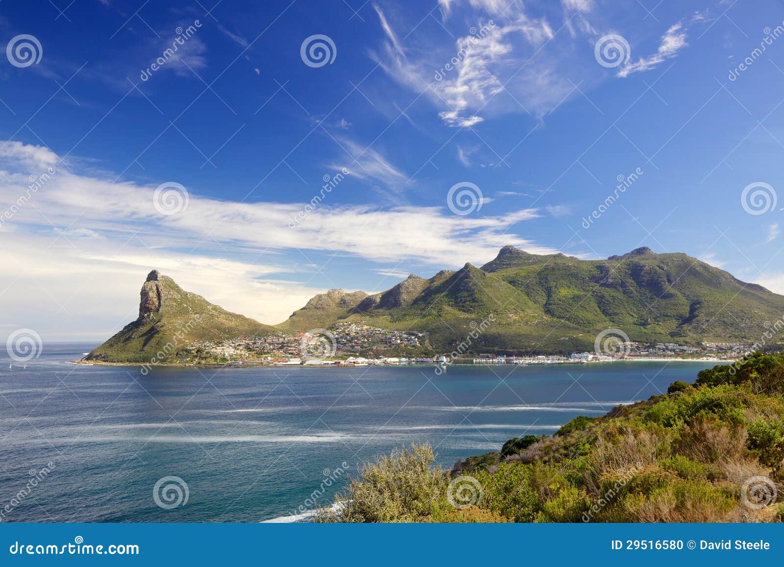 Hout Bay stock photo. Image of atlantic, ocean, peak - 29516580