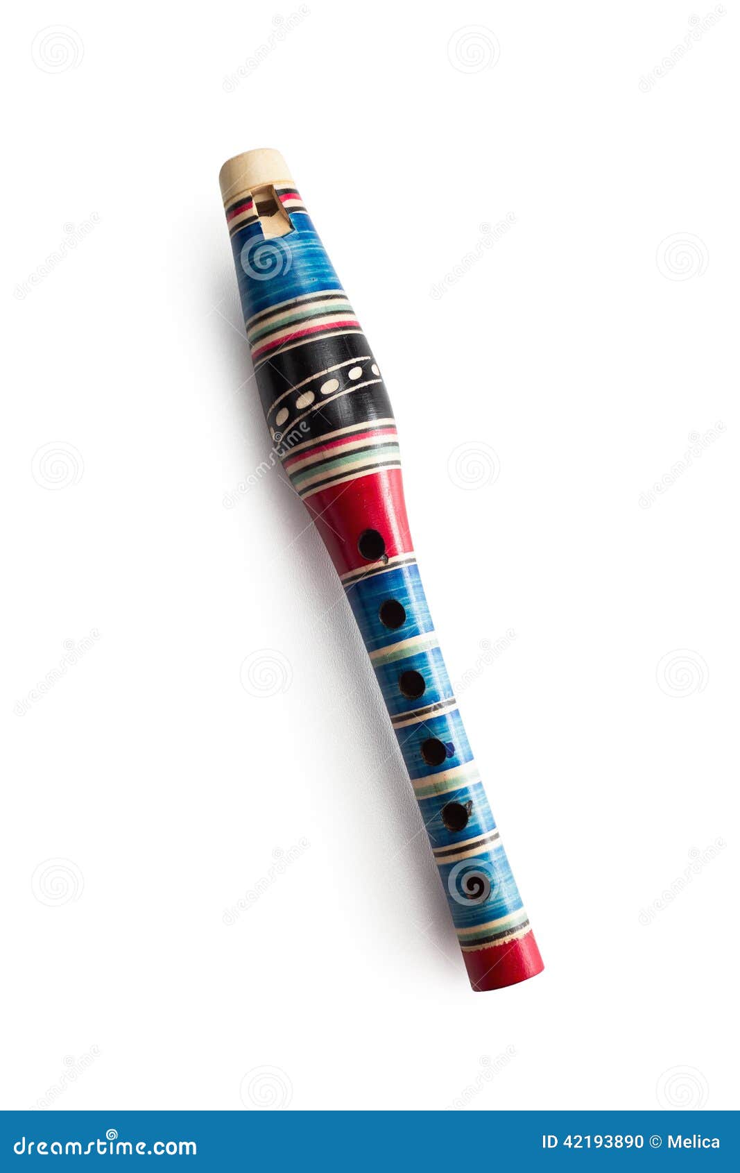 Houten Blaasinstrument stock foto. Image of instrument - 42193890