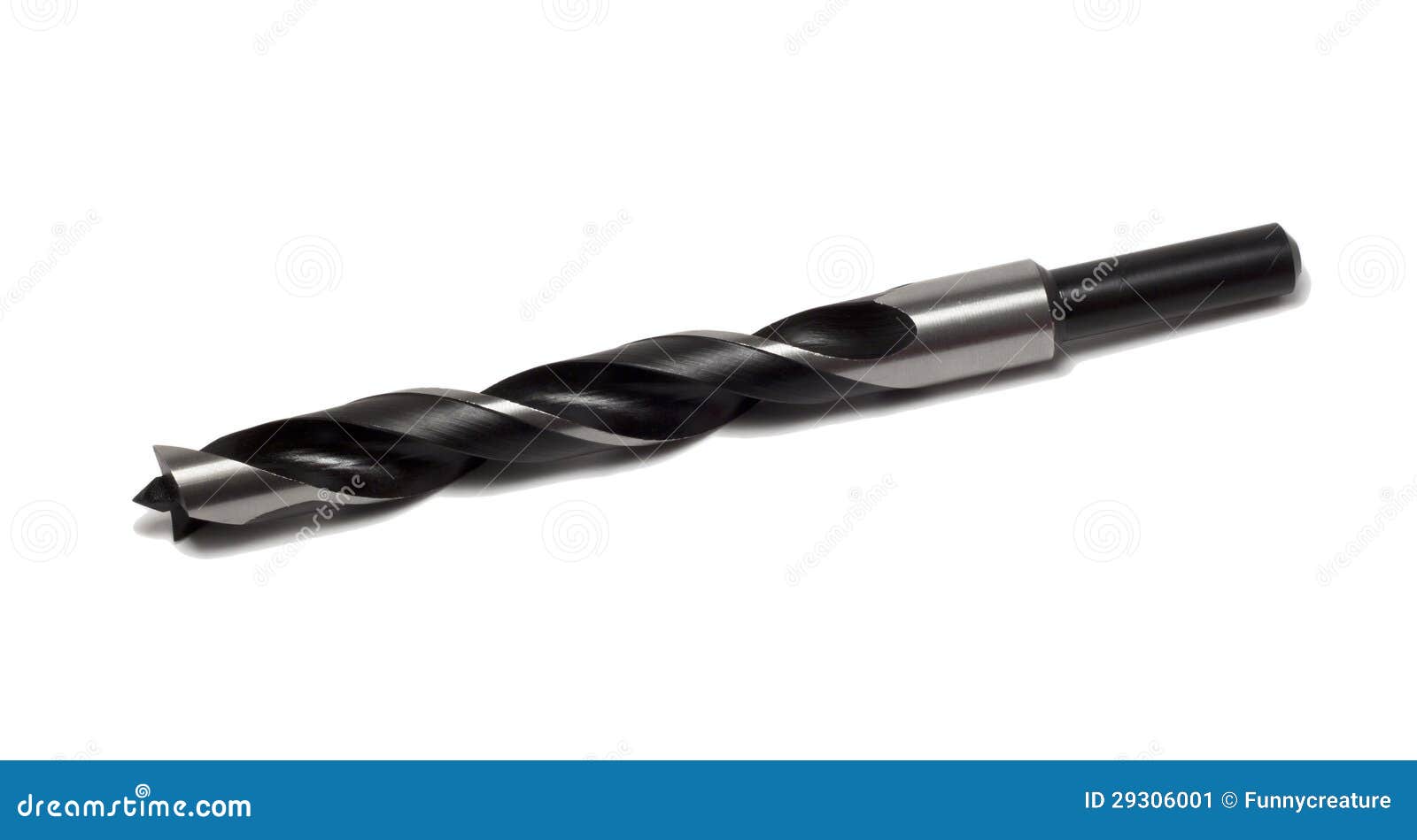 Houten boor stock afbeelding. Image of geïsoleerd, huis - 29306001