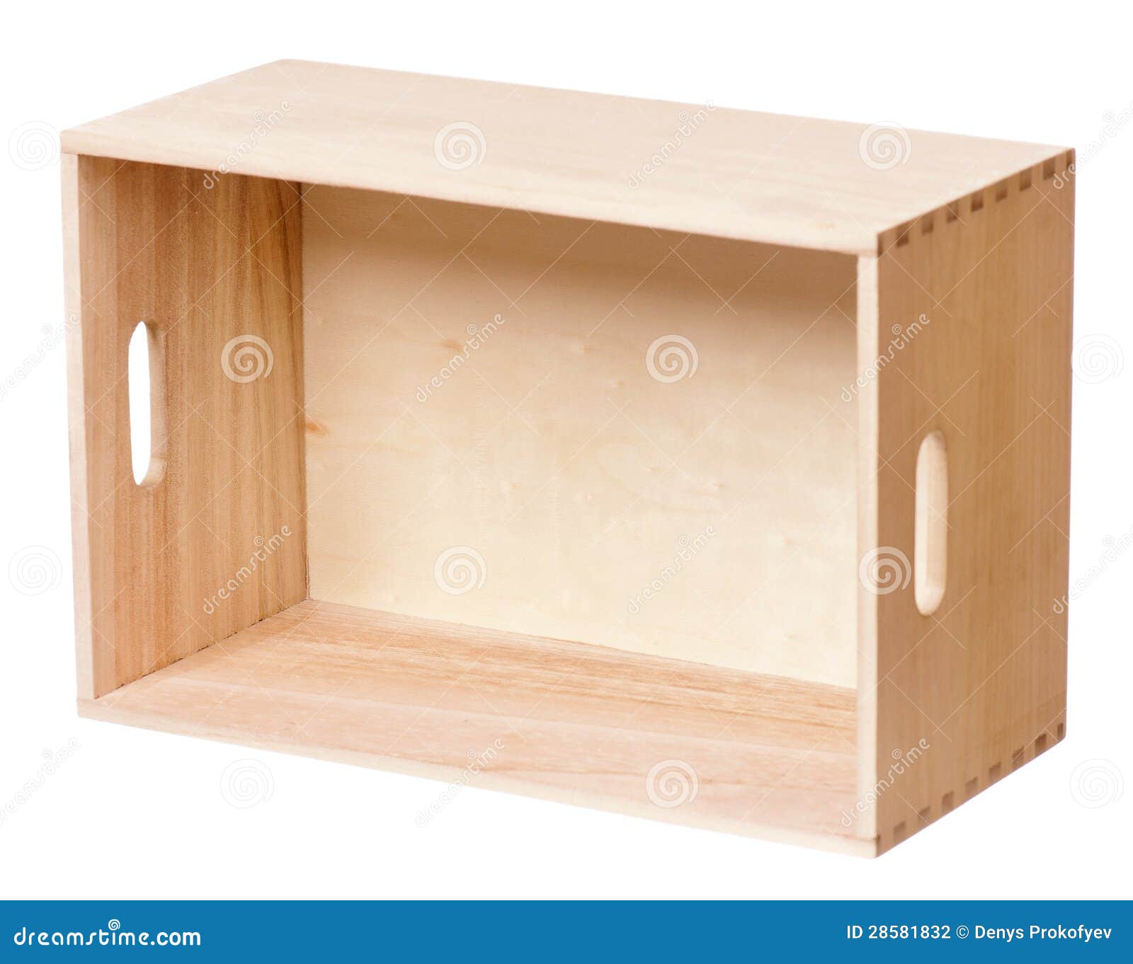 Houten doos stock foto. Image of krat, bruin, houder - 28581832