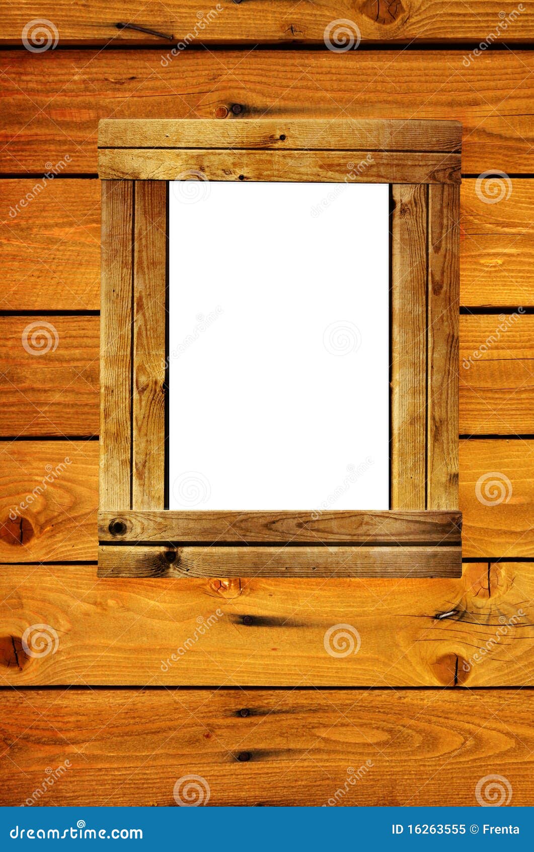 Houten frame stock illustratie. Illustration of bijtend - 16263555