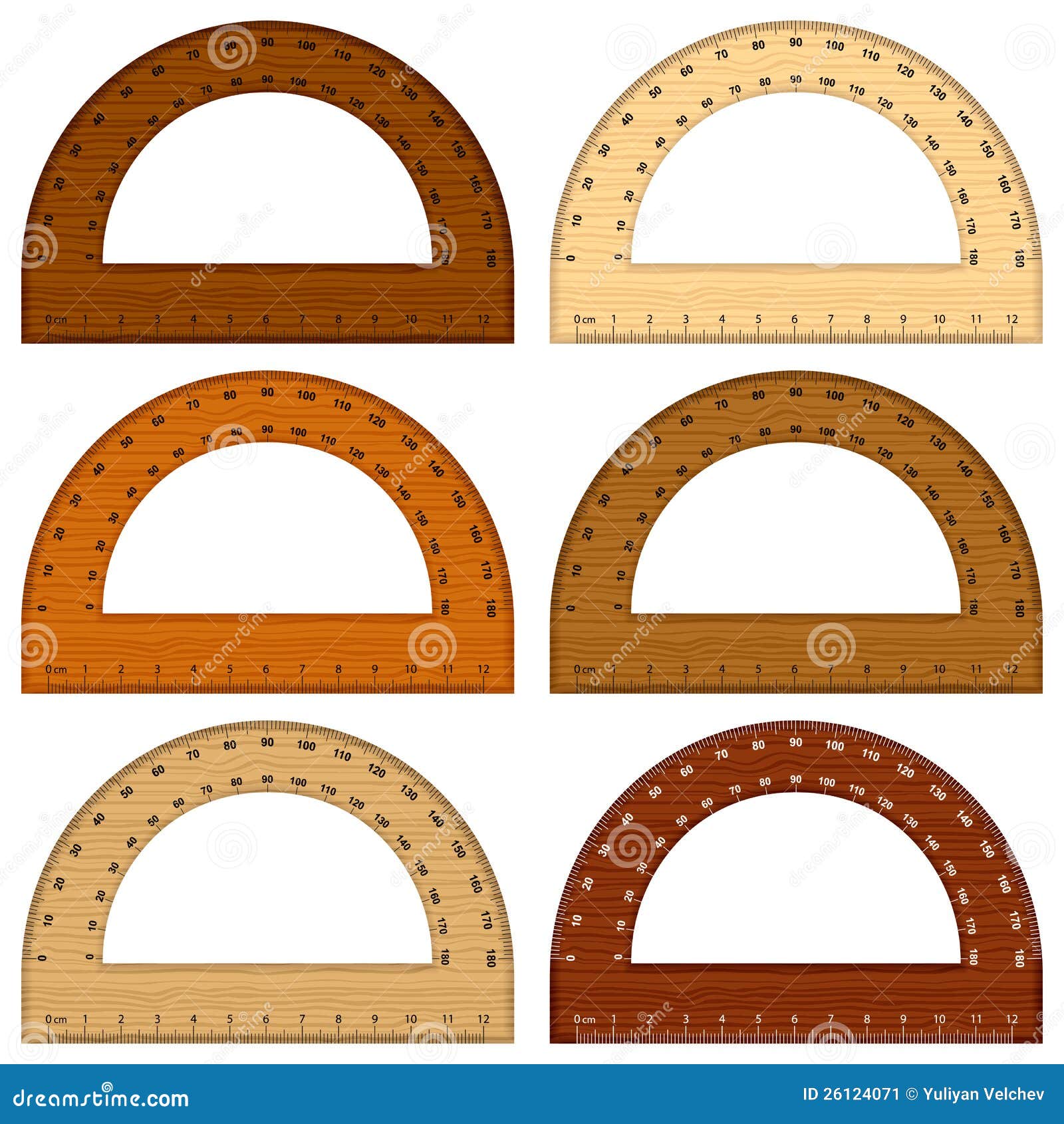 Houten gradenboog vector illustratie. Illustration of geometrisch ...