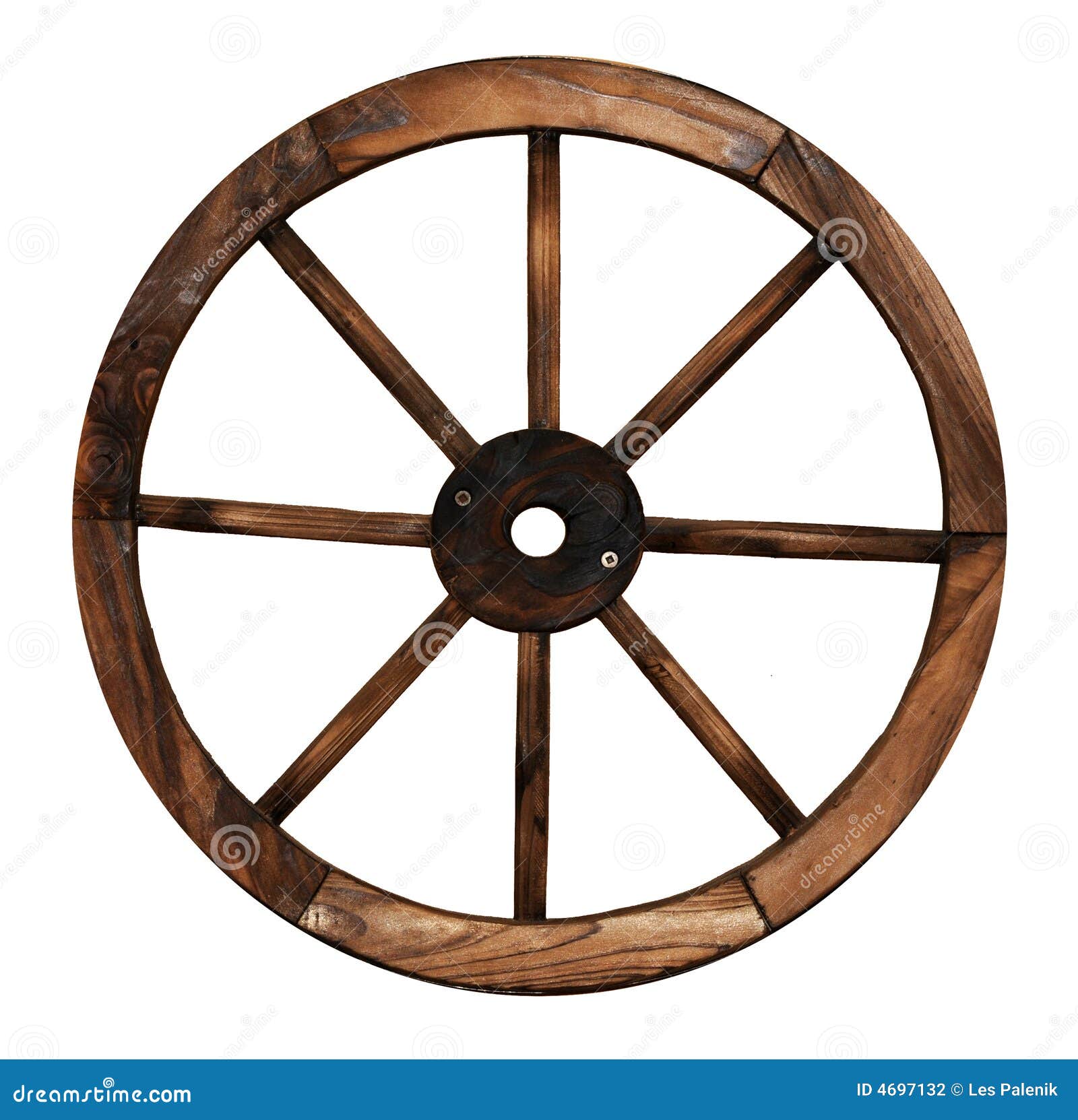 Houten karwiel stock foto. Image of cirkel, plak, geïsoleerd - 4697132