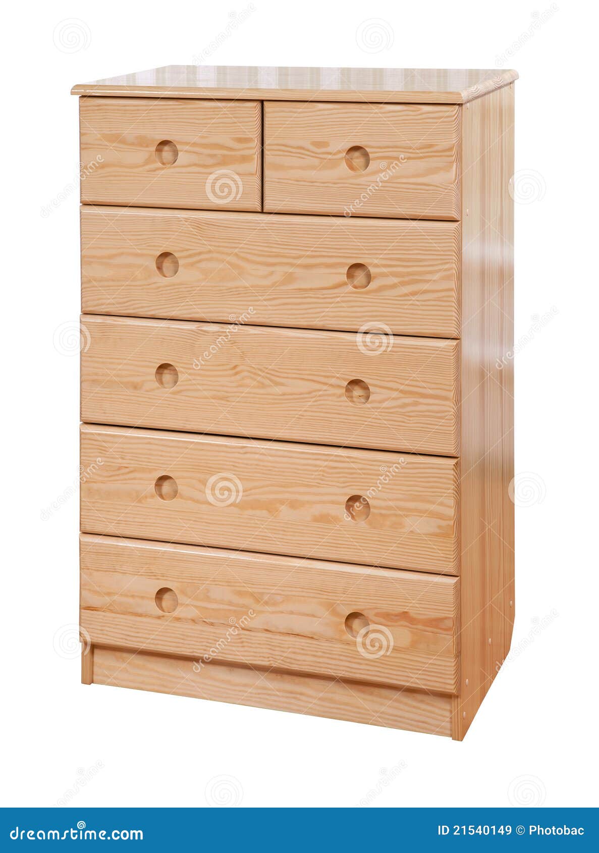 Houten ladenkast, met cl stock afbeelding. Image of kleding - 21540149