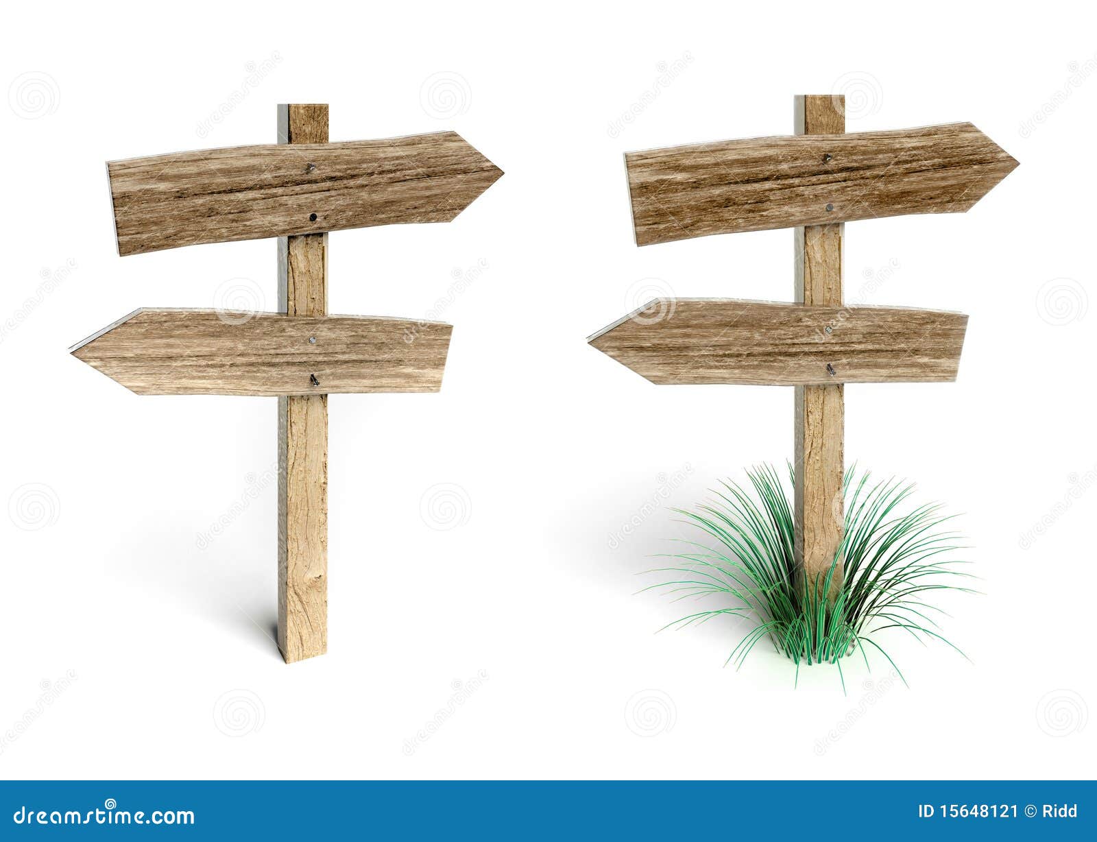 Houten pijl stock illustratie. Illustration of plank - 15648121