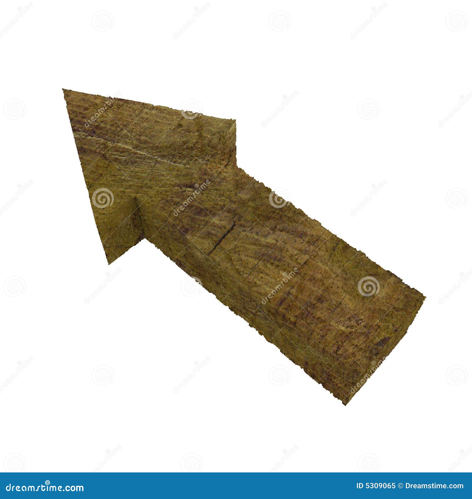 Houten Pijl stock illustratie. Illustration of doel, buil - 5309065