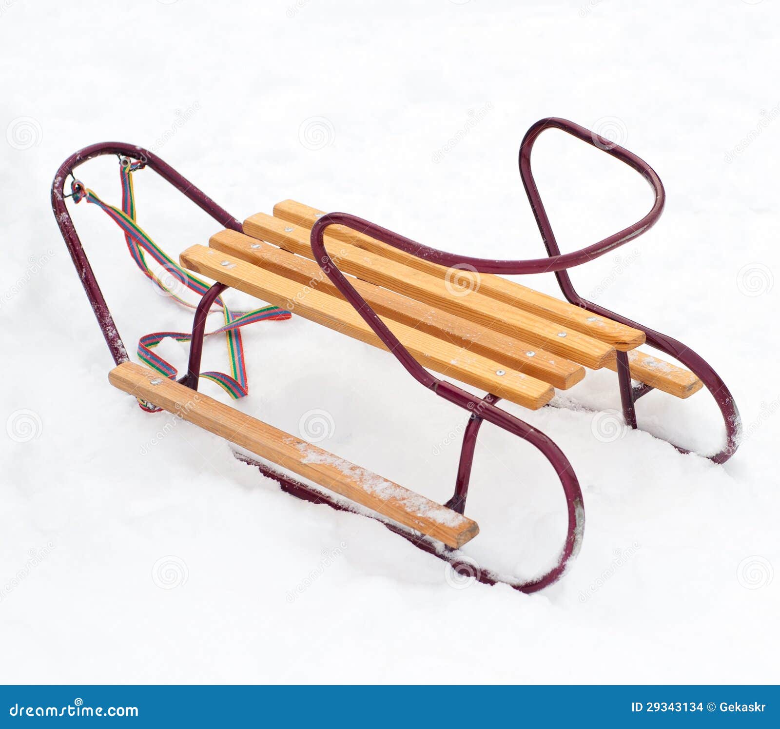 Houten slee stock foto. Image of gezondheid, flexibel - 29343134