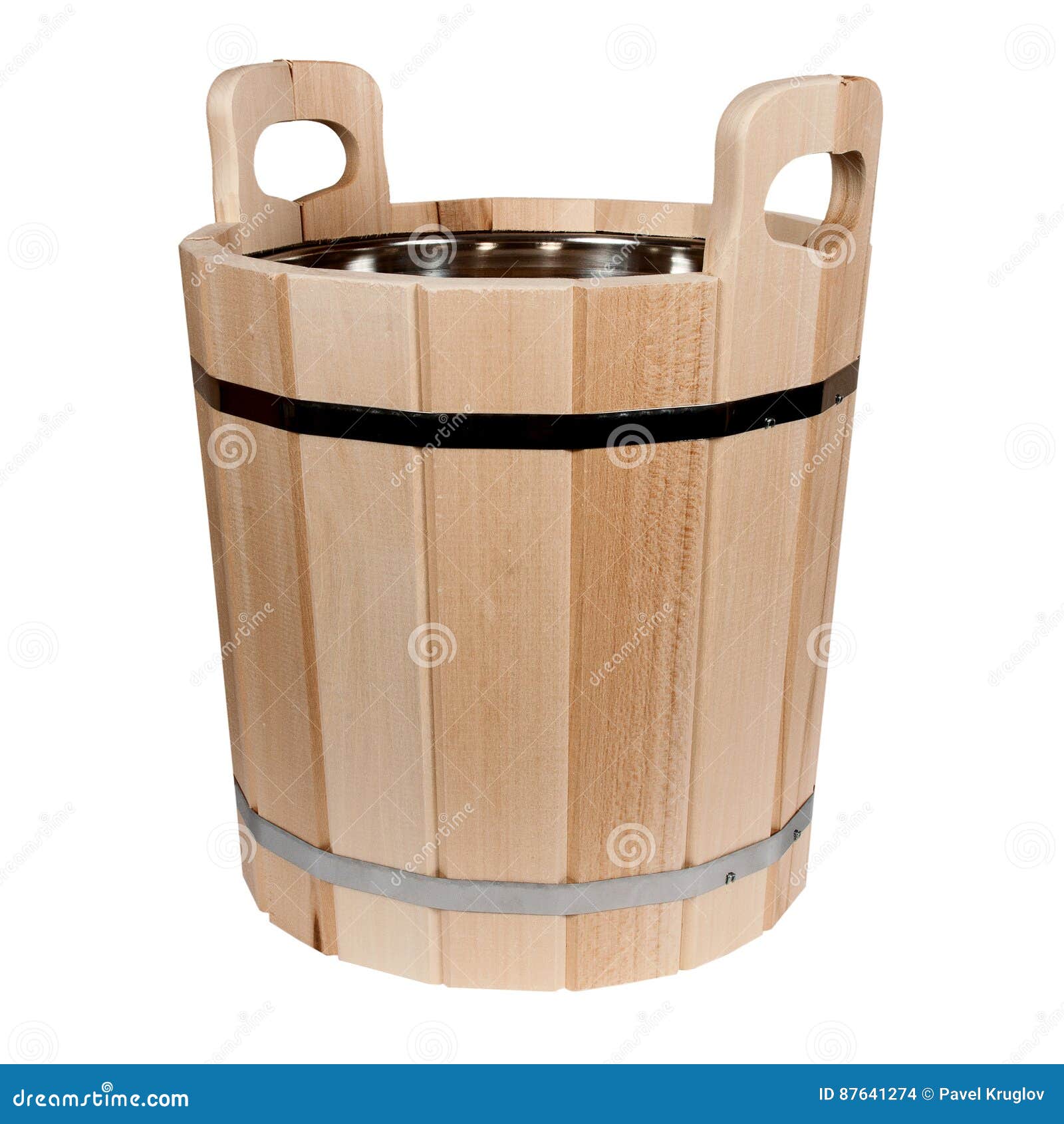 Houten Ton Op Een Witte Achtergrond Stock Foto - Image of wijnoogst ...