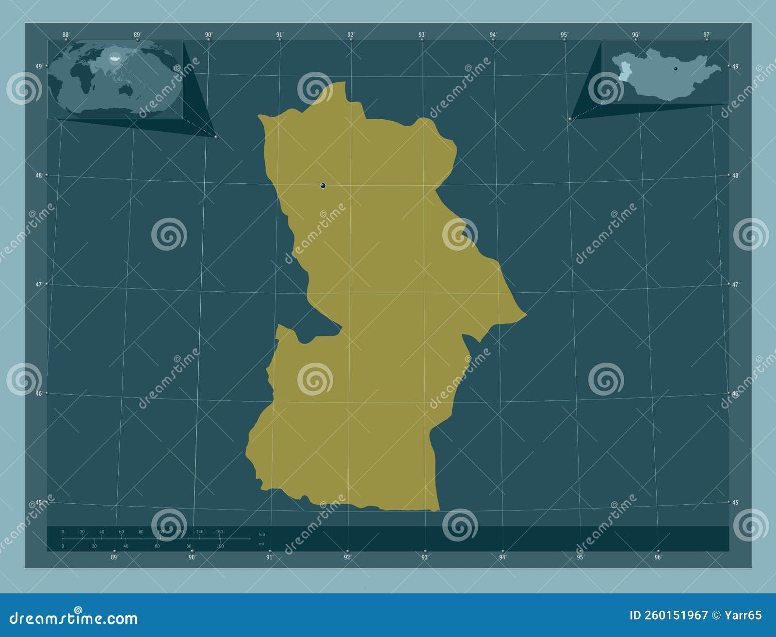 Hovd, Mongolia. Solid. Capital Stock Illustration - Illustration of ...