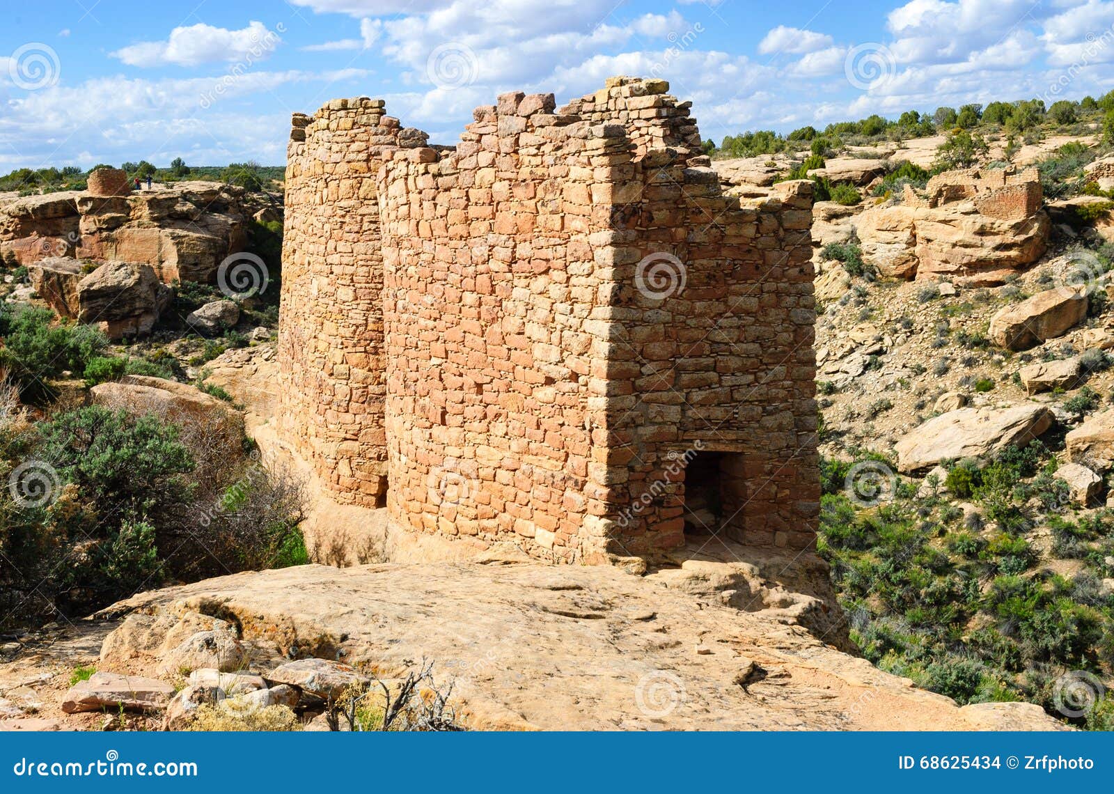 Hovenweep National Monument Stock Photo - Image of rock, castle: 68625434
