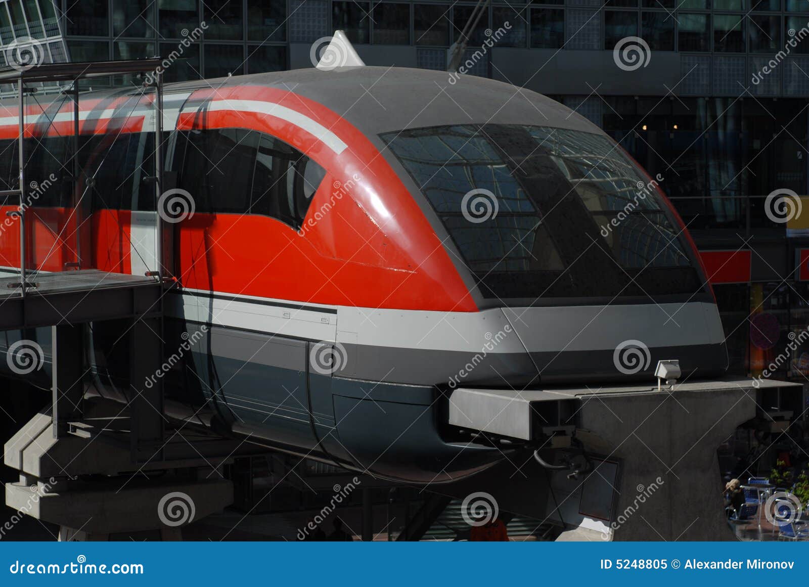 Hover train stock image. Image of modern, railroad, monorail - 5248805