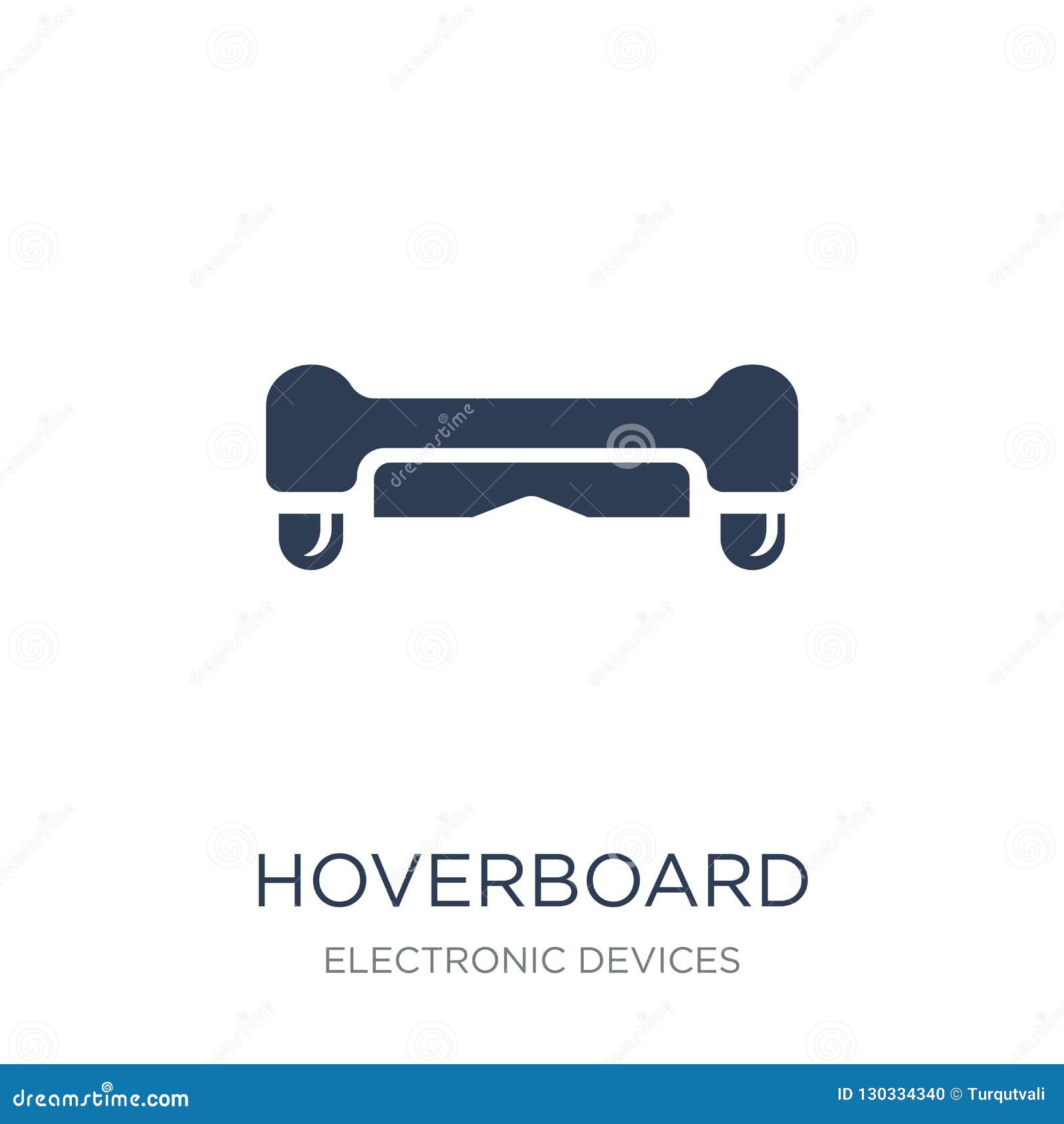 Hoverboard Icon. Trendy Flat Vector Hoverboard Icon on White Bac Stock Vector - Illustration of ...