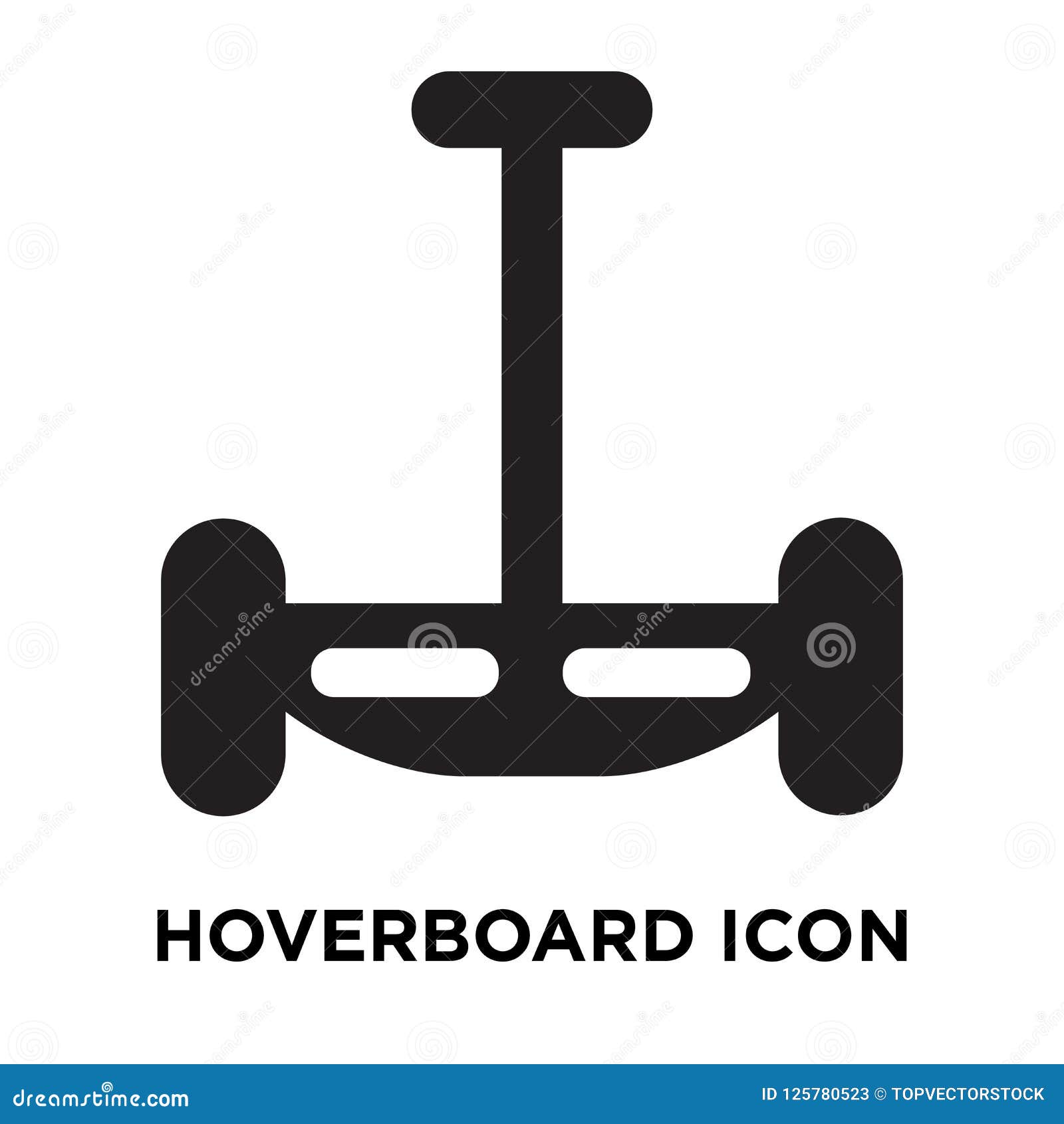 Hoverboard Icon Vector Isolated On White Background, Logo Concept Of ...