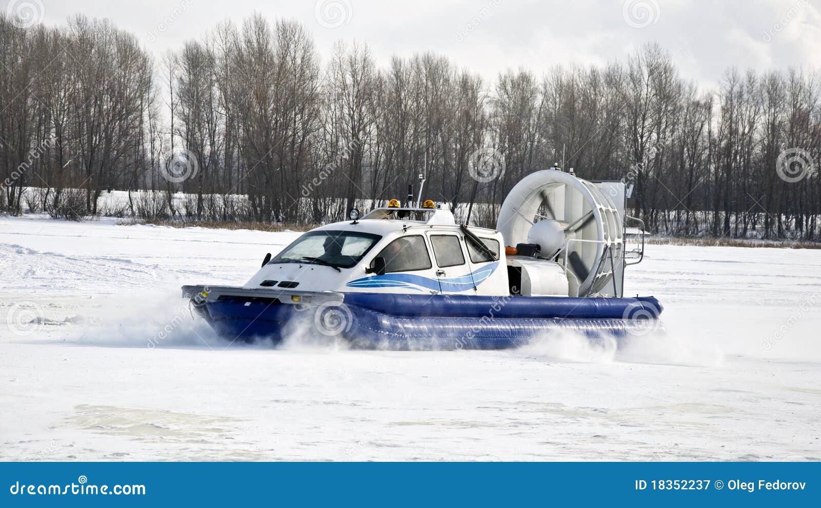 Hovercraft stock image. Image of trees, transportation - 18352237