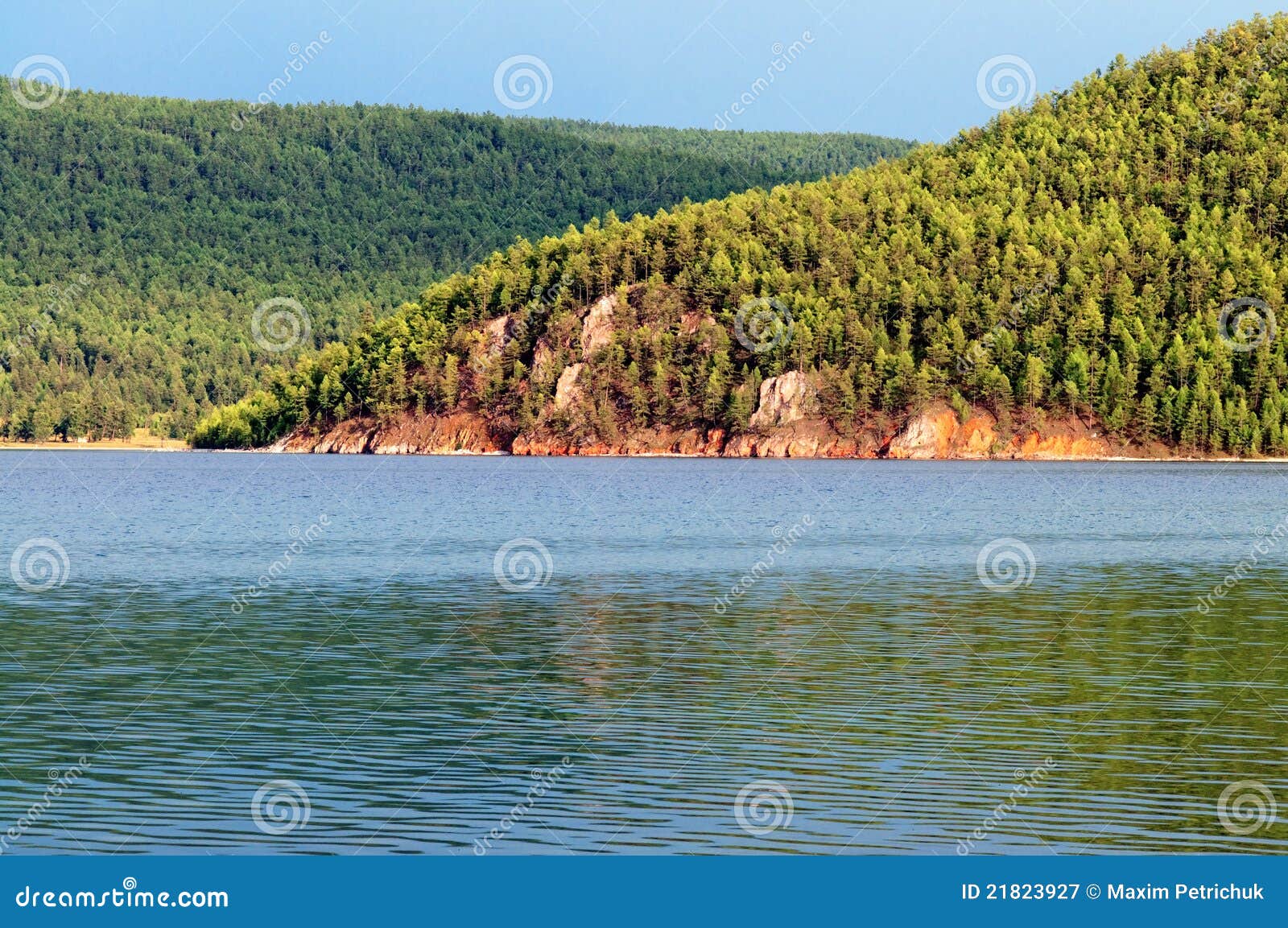 Hovsgol lake in Mongolia stock image. Image of north - 21823927