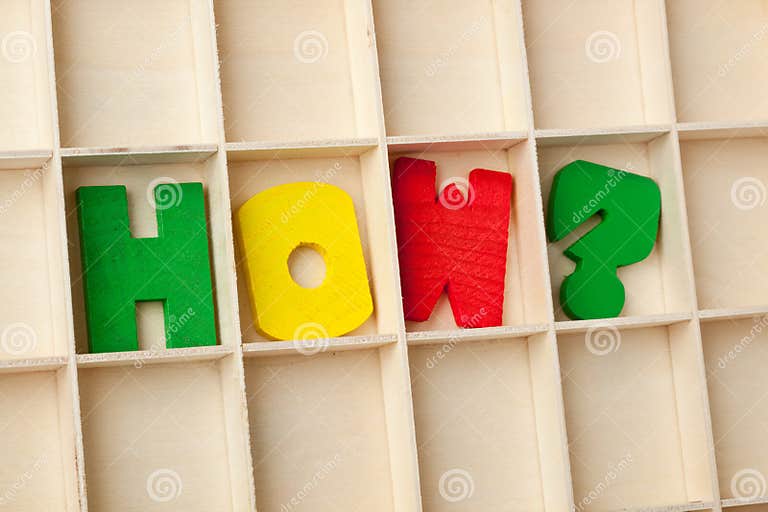 How stock photo. Image of teach, wooden, letter, colorful - 20598358