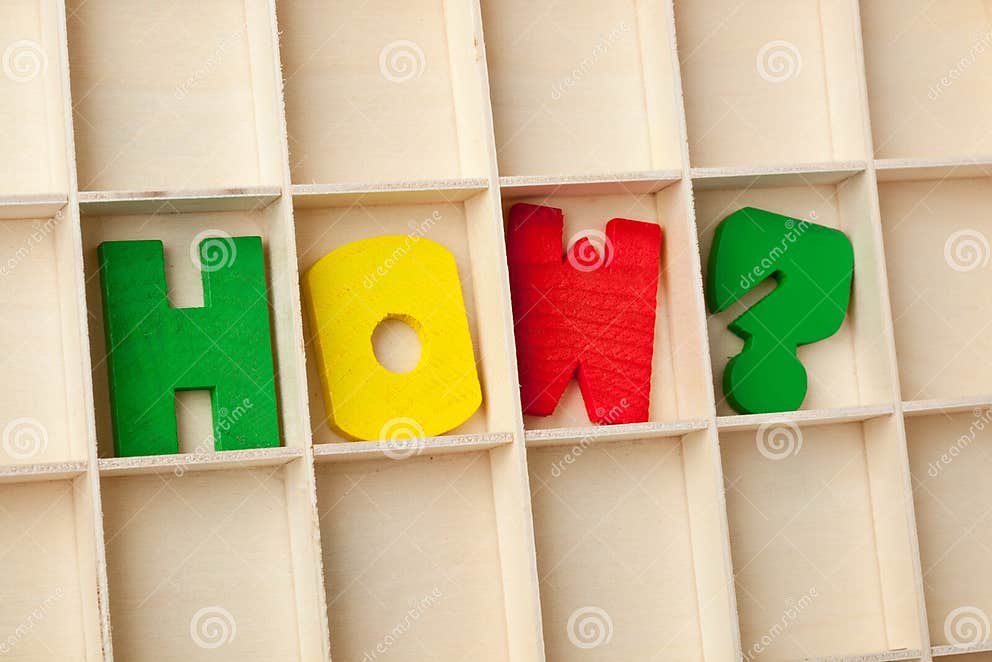 How stock photo. Image of teach, wooden, letter, colorful - 20598358