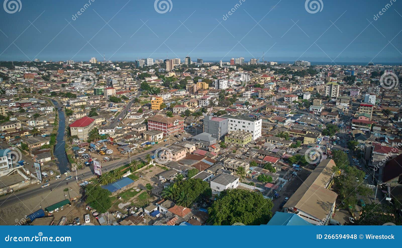 How beautiful Ghana is editorial stock photo. Image of cityscape ...