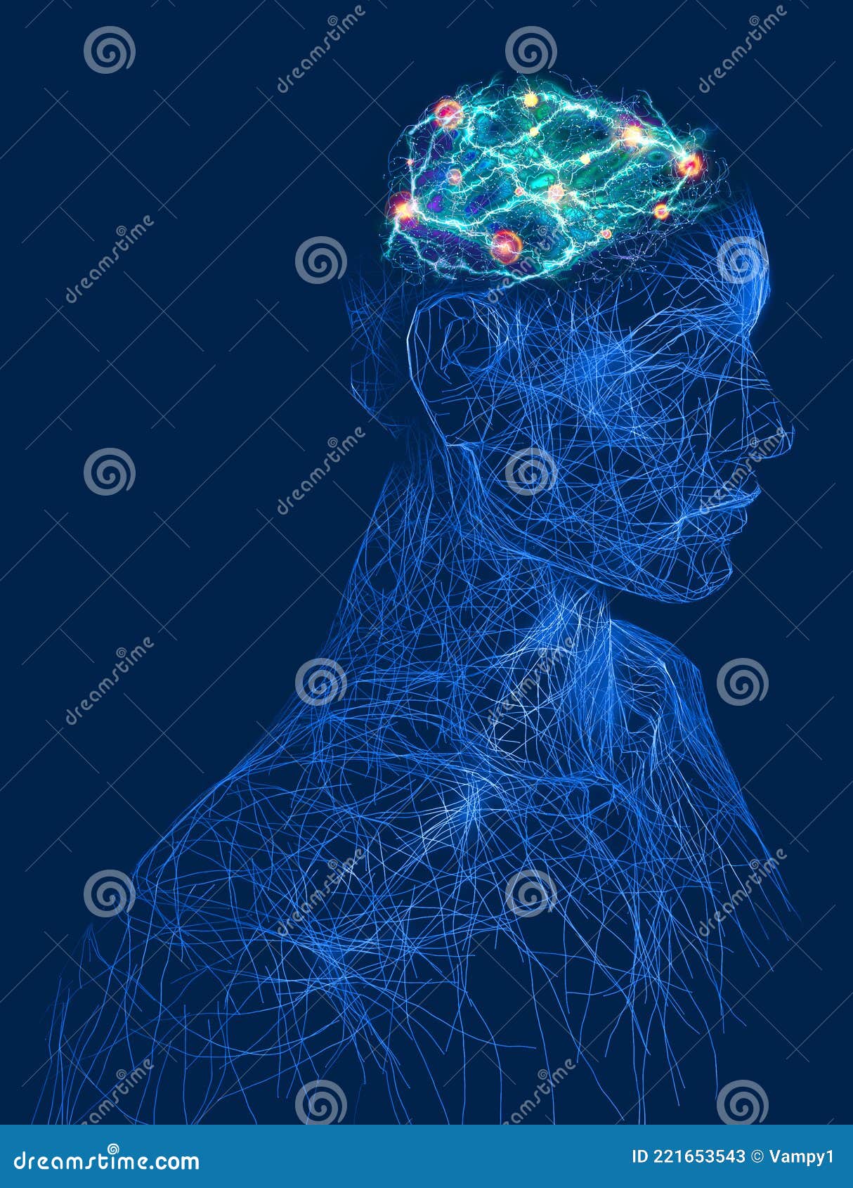 How the Brain Works. Synapses and Neurons. Connections Stock ... How the Brain Works. Synapses and Neurons. Connections Stock ...