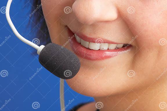 How can i help you? stock image. Image of company, customer - 1129543