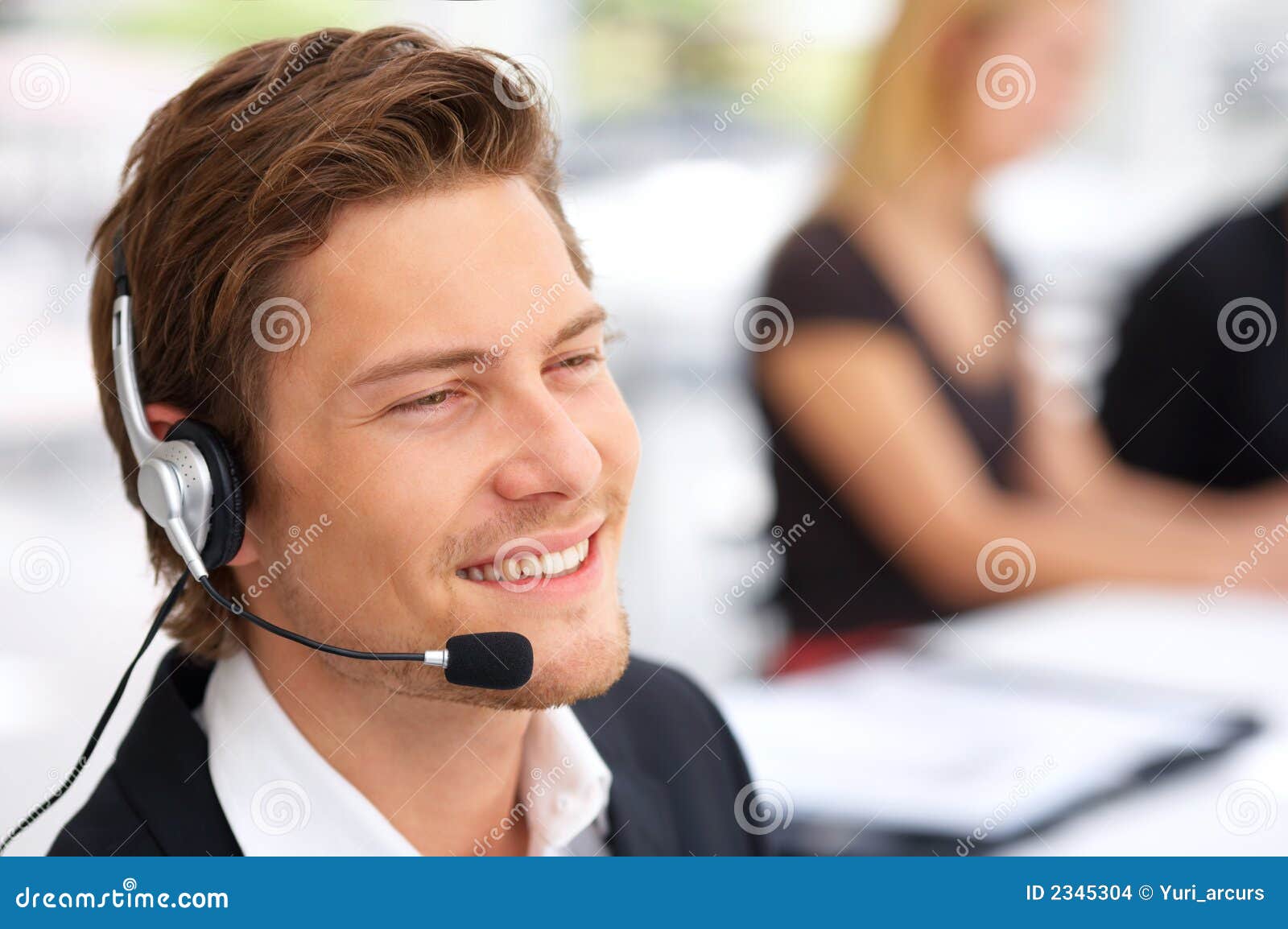 How can I help you? stock photo. Image of male, environment - 2345304