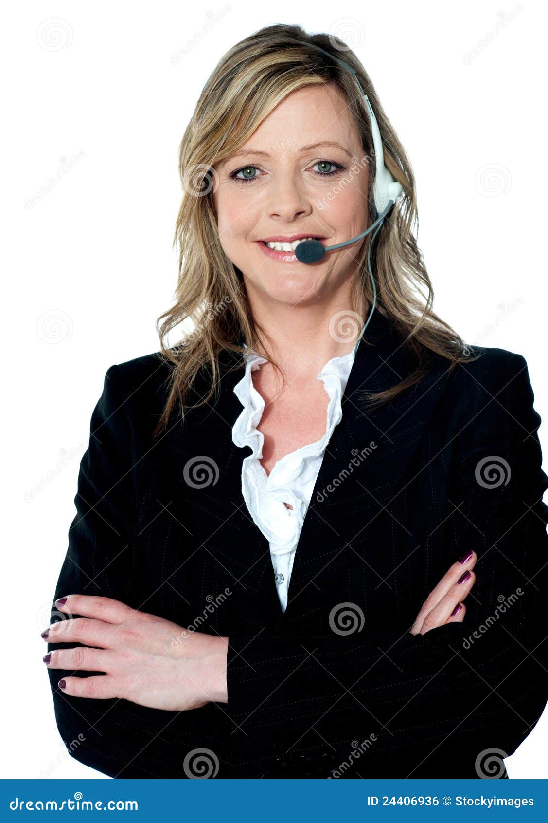 How can I help you? stock photo. Image of crossed, businesswoman - 24406936