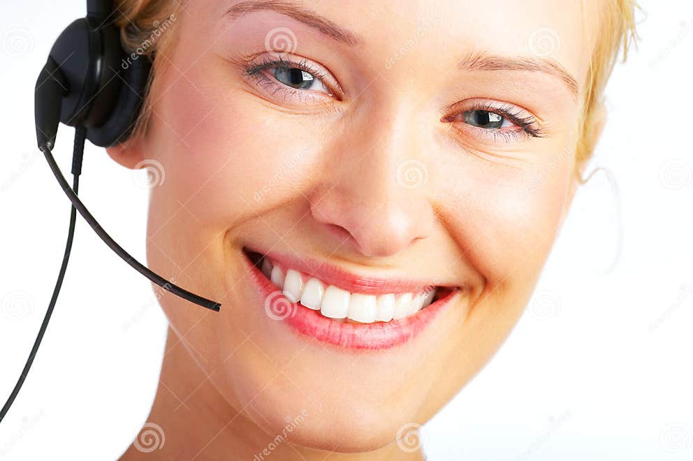 How can I help you? stock photo. Image of assistant, cute - 2967106