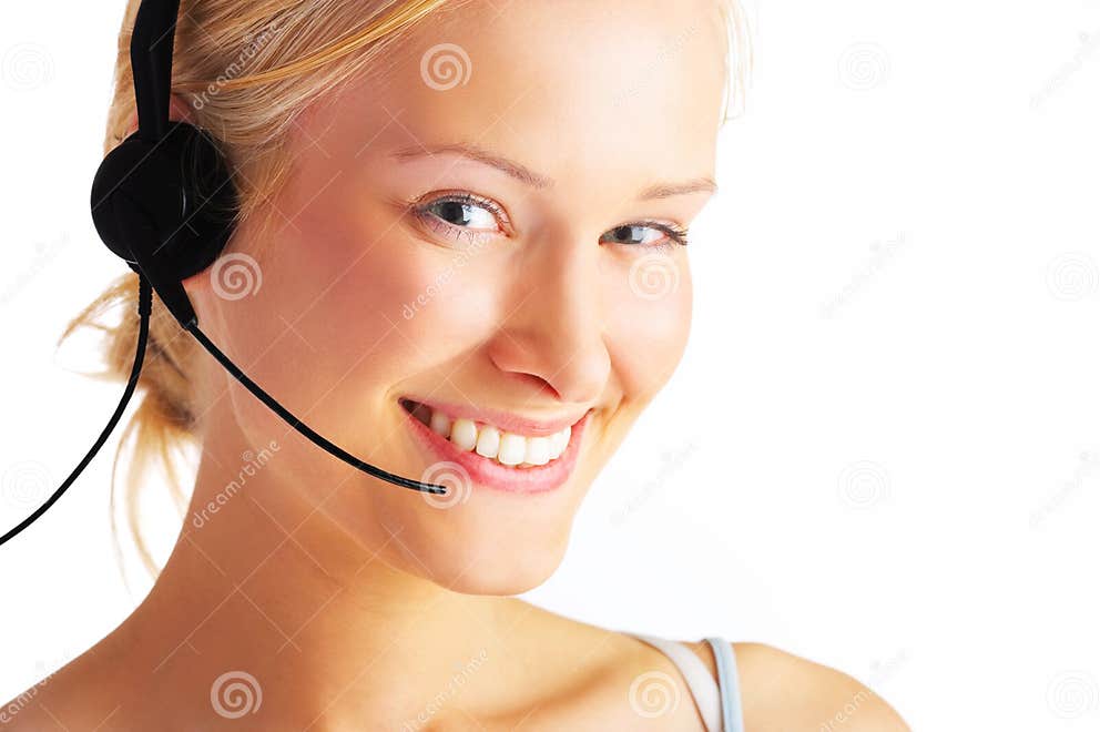 How can I help you? stock image. Image of cute, friendly - 2997173