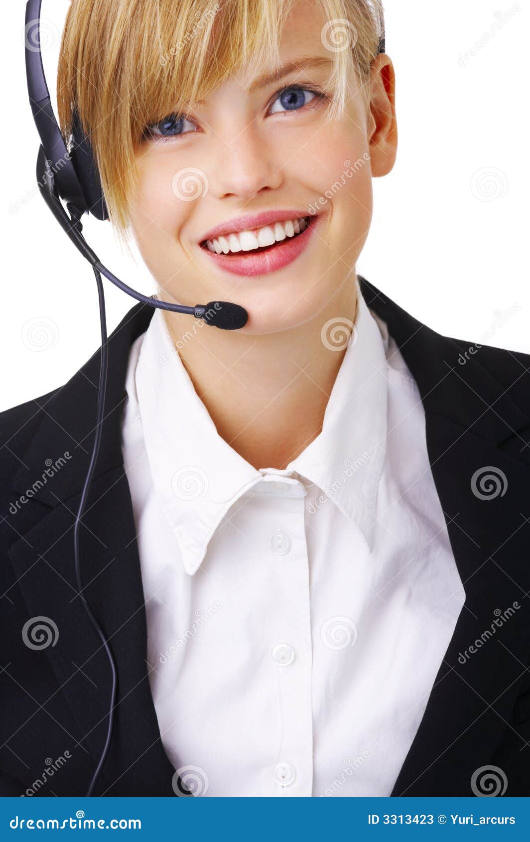 How can I help you? stock image. Image of helpdesk, happy - 3313423