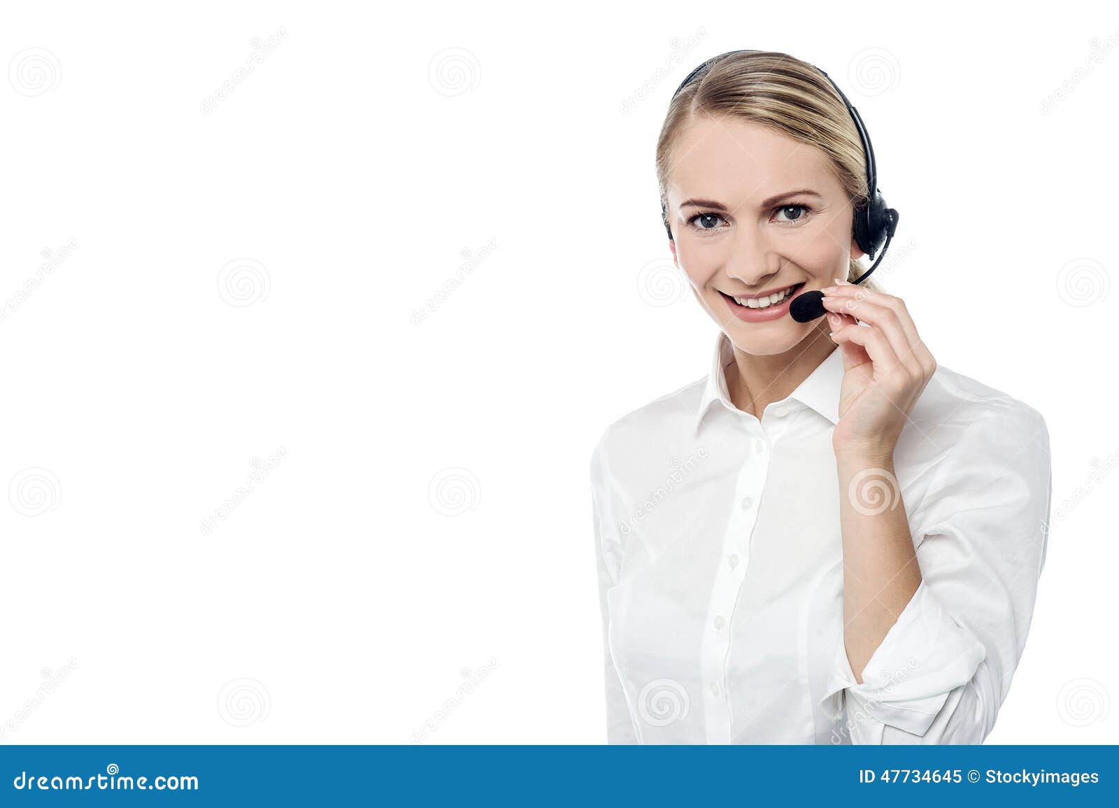 How can I help you today? stock image. Image of business - 47734645