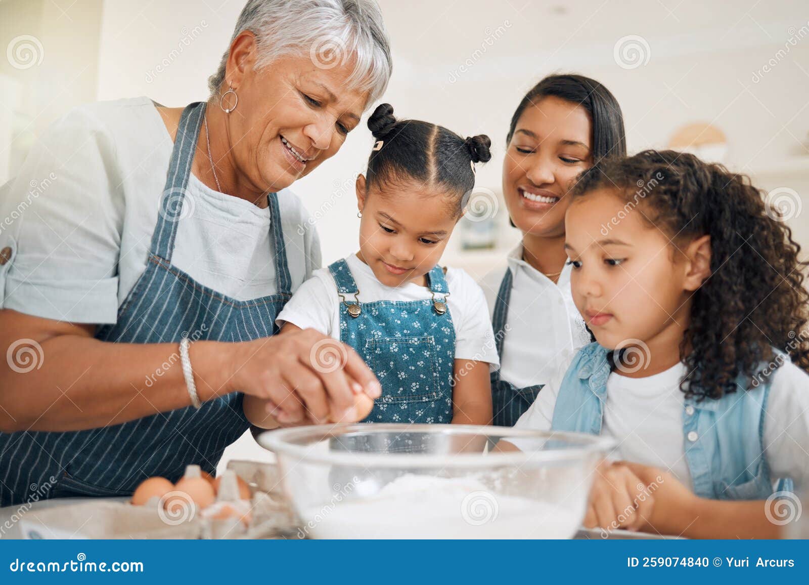 This is How we Crack the Egg. a Multi-generational Family Baking ...