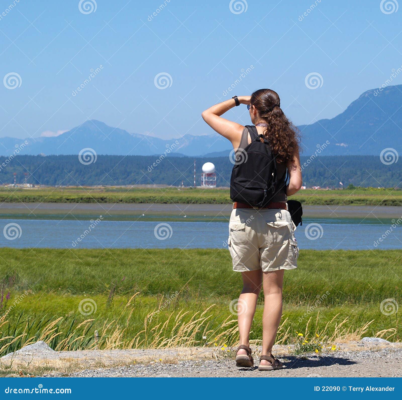 How far to go? stock photo. Image of summer, packing, sandals - 22090