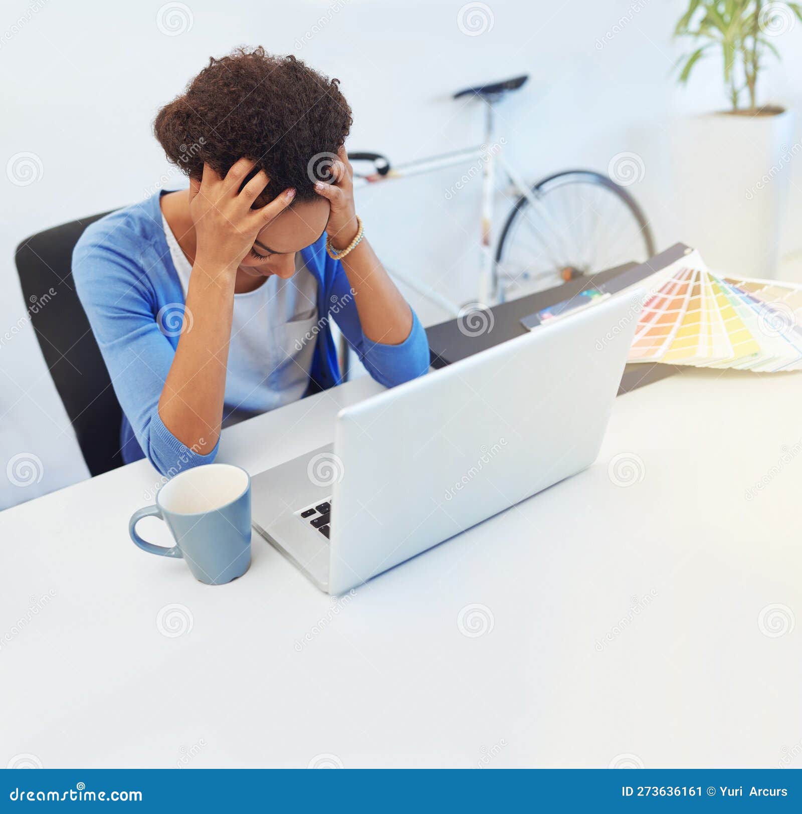 How am I Going To Fix this. a Frustrated Young Architect Working on Her ...