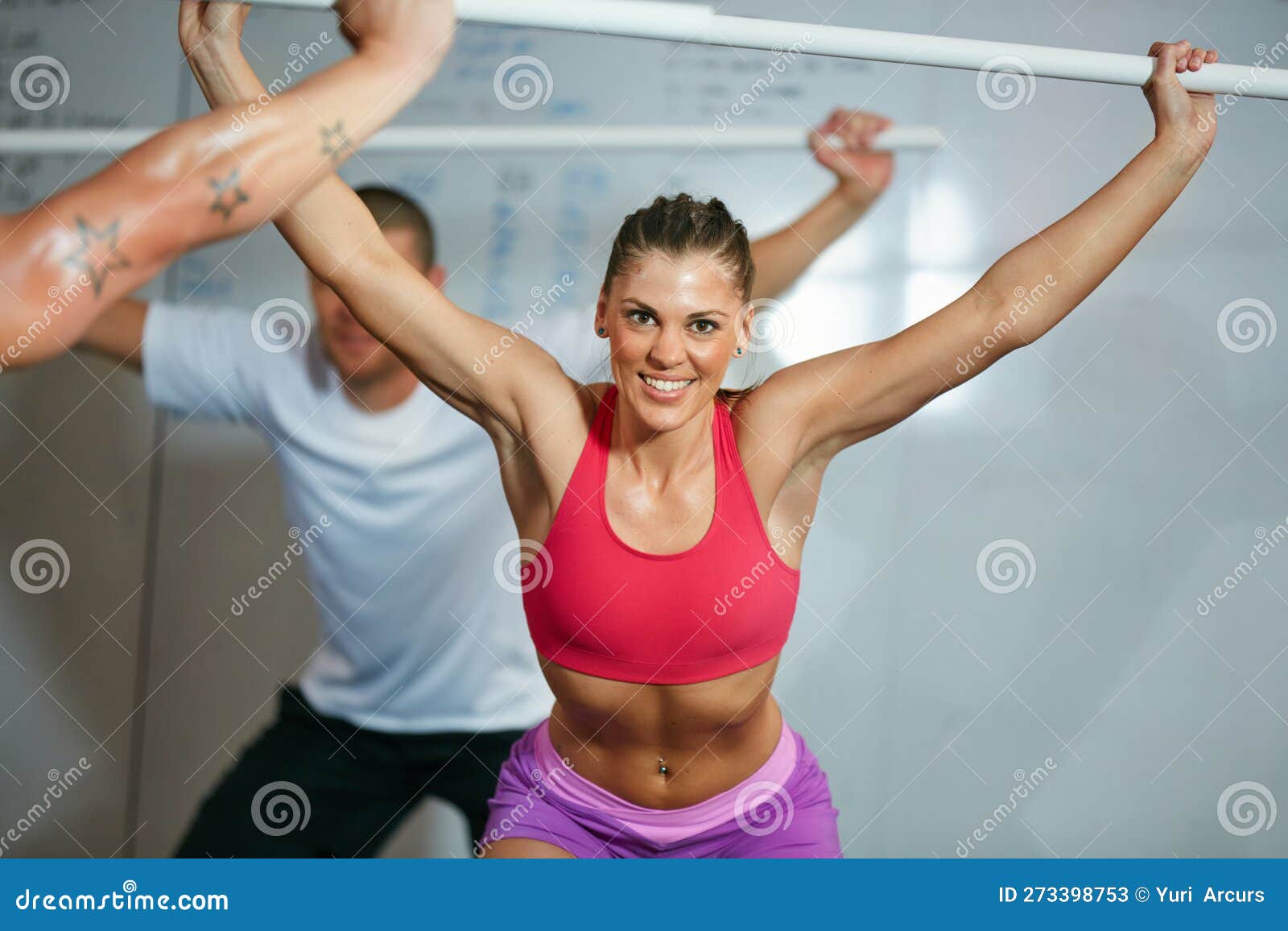 This is How I Roll. People Doing Pvc Exercises at the Gym. Stock Image ...