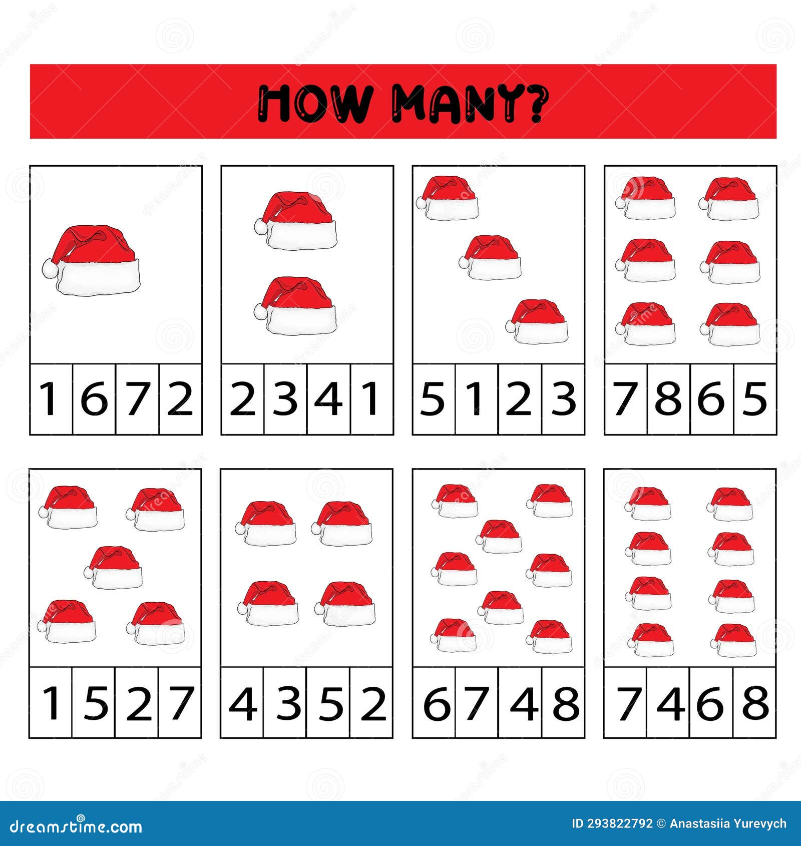 How Many. Count How Many Objects are Hidden in the Picture. How Many ...