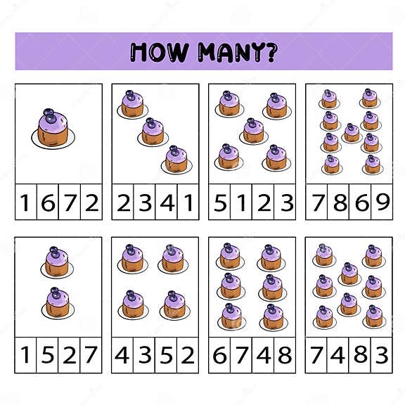 How Many. Count How Many Objects are Hidden in the Picture. How Many ...